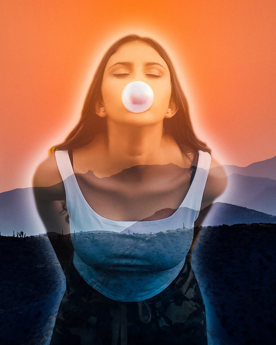 ArtStation - sunset girl