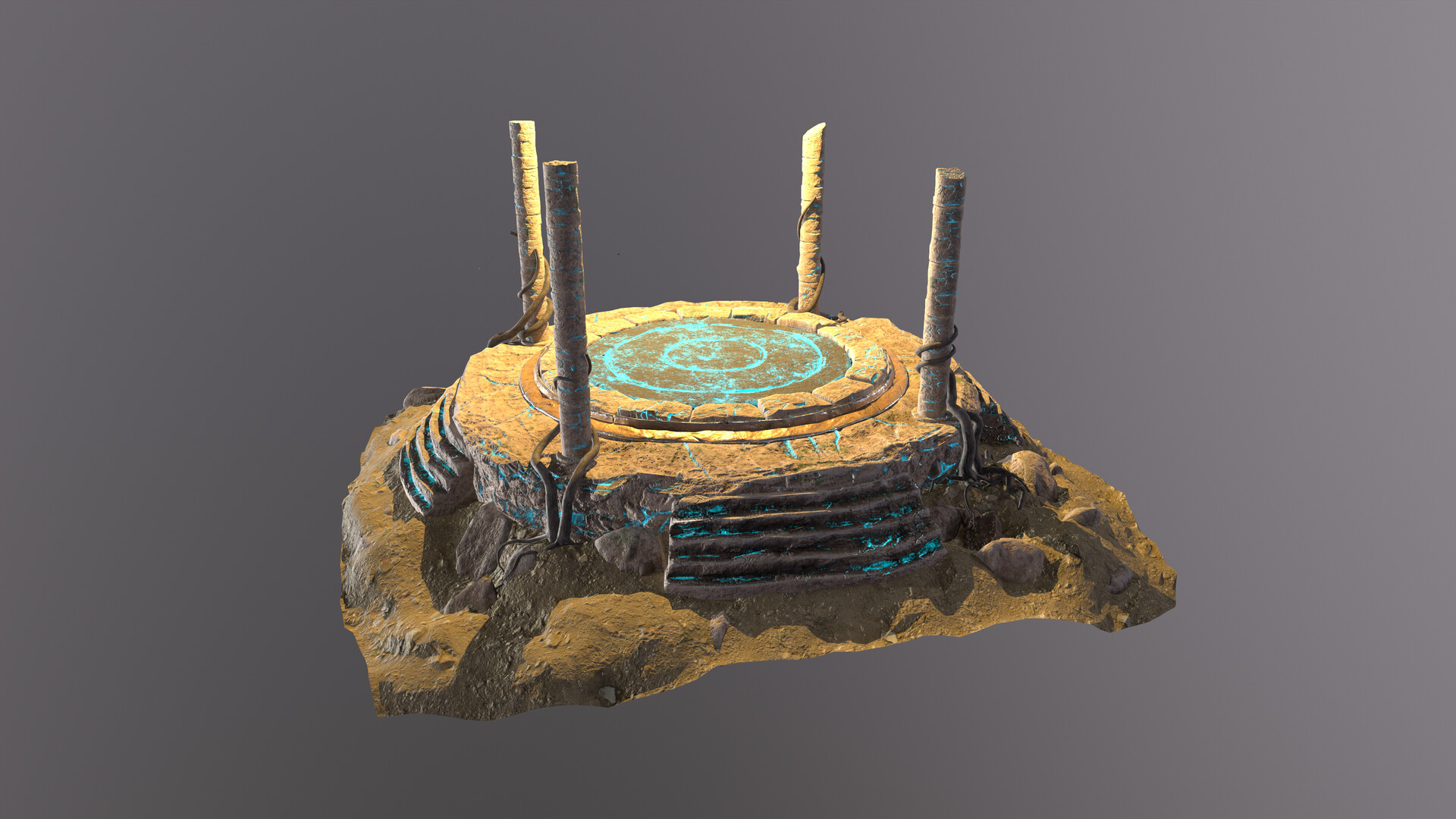 ArtStation - Ancient teleport