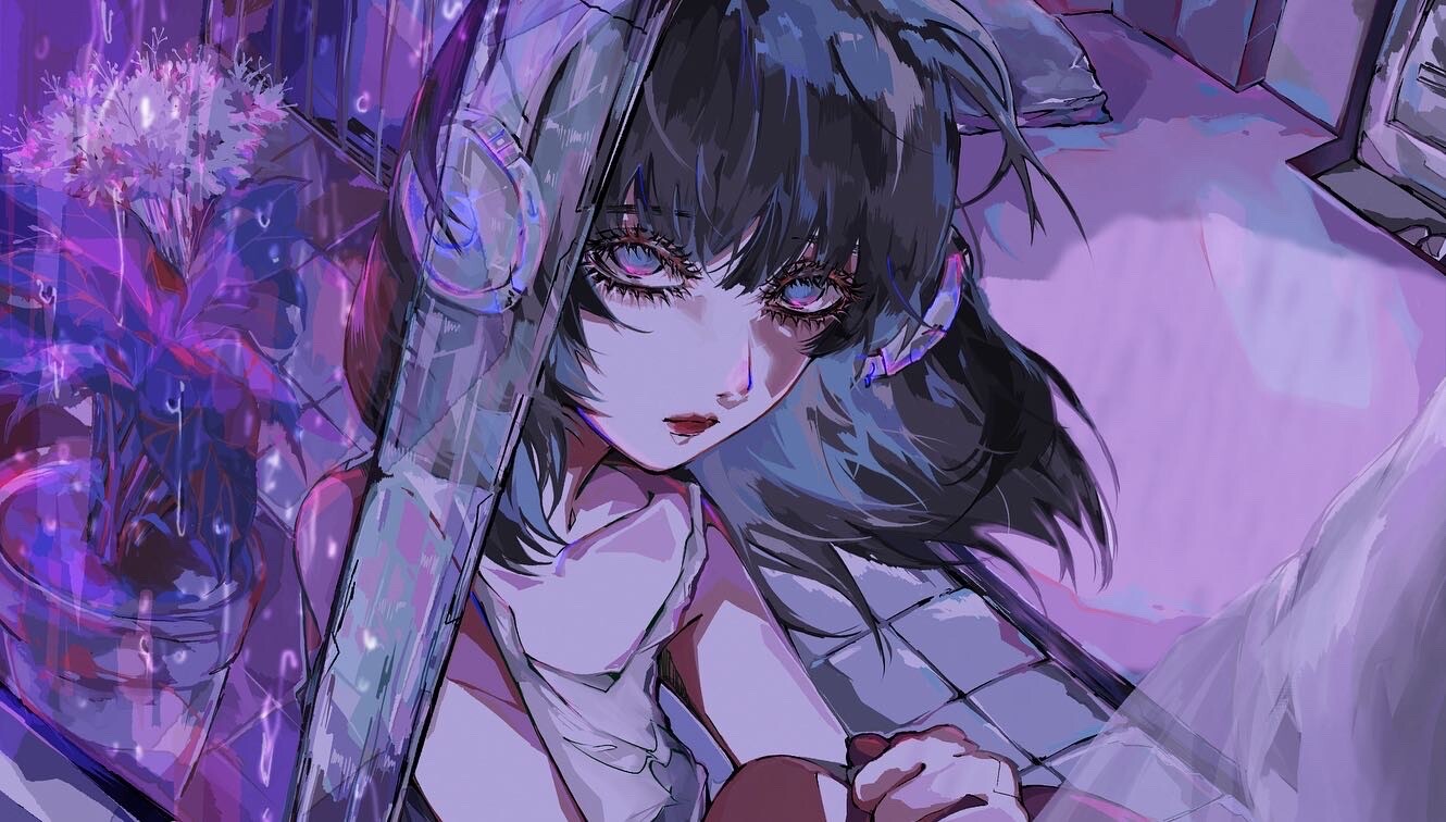 ArtStation - Purple rain