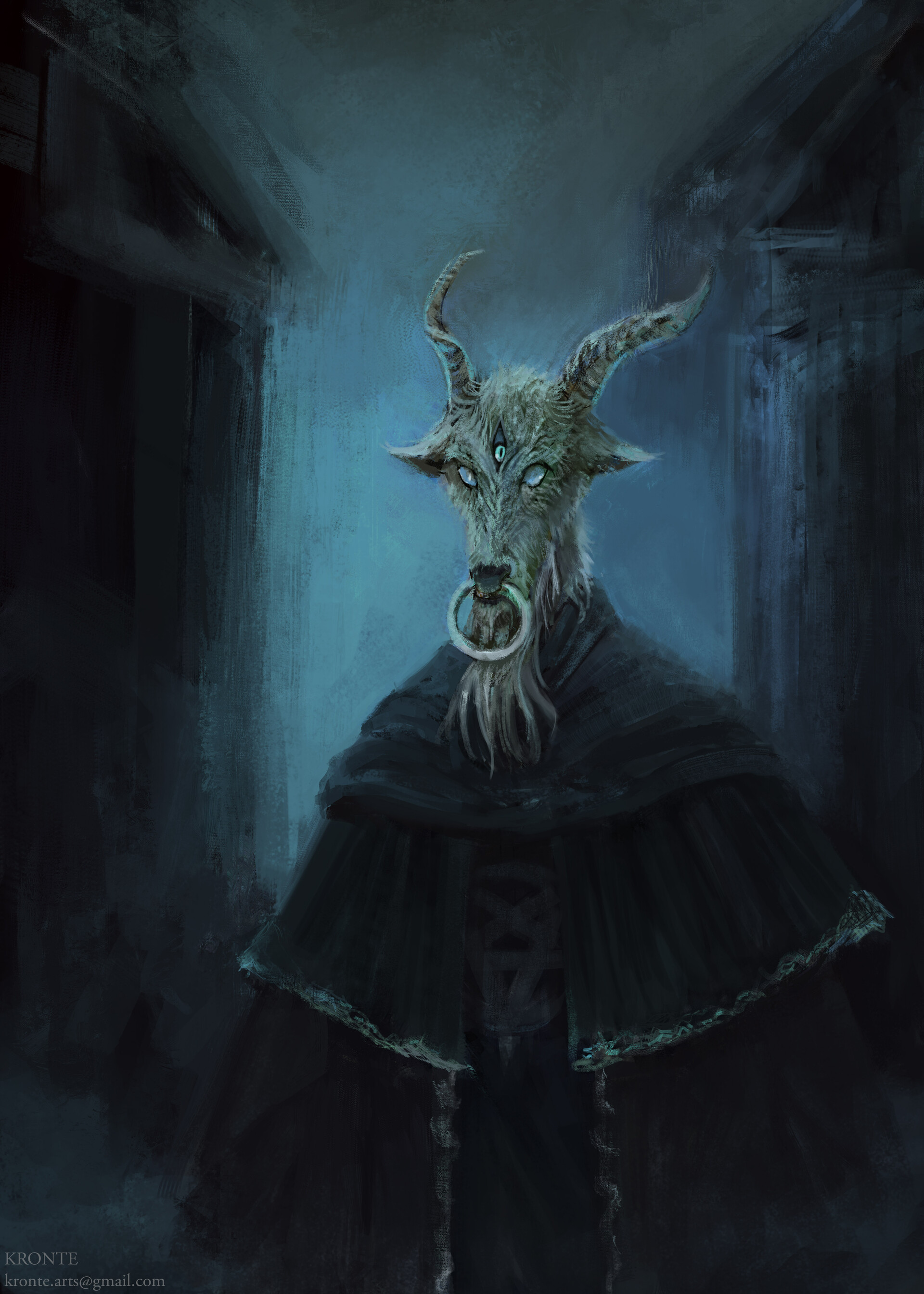 ArtStation - Goat Priest