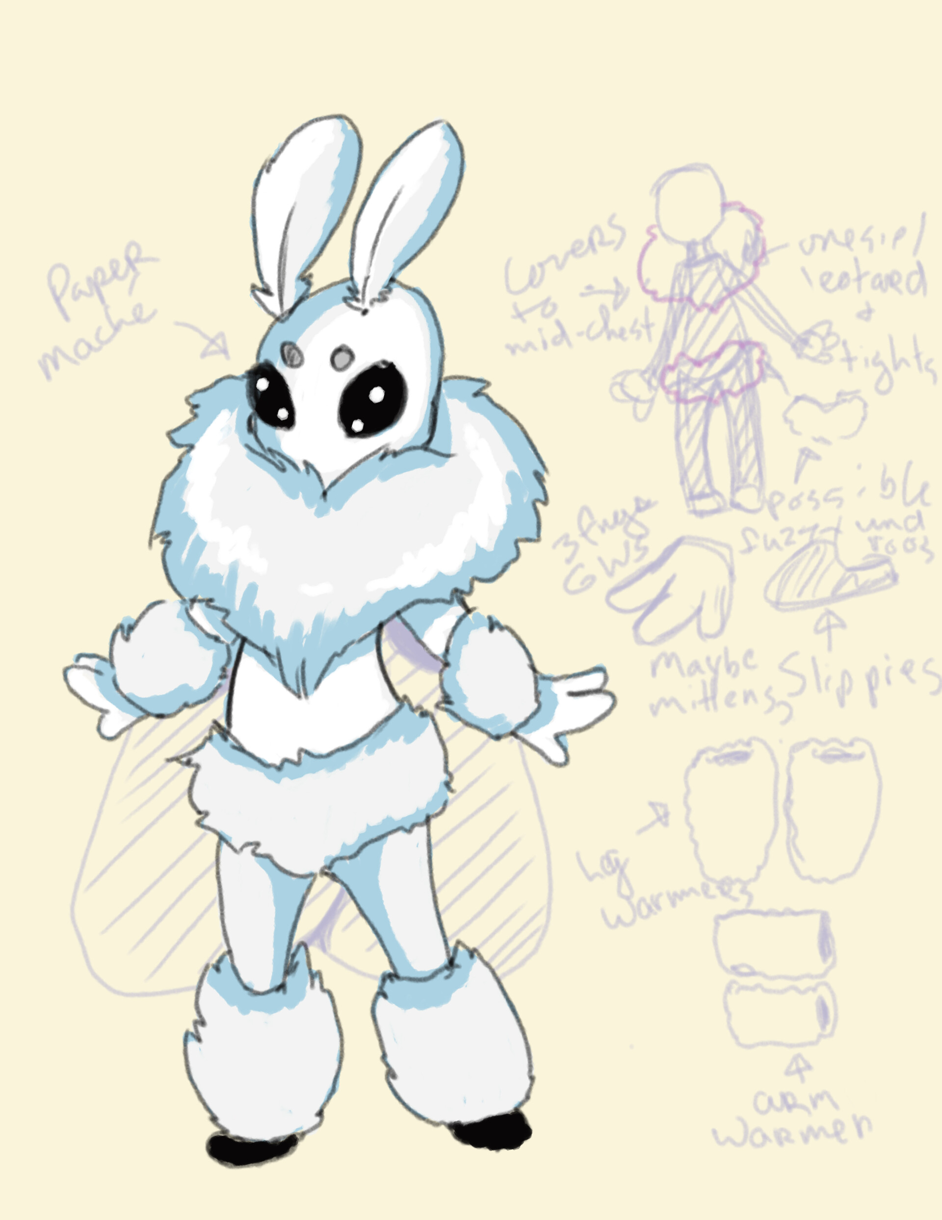 ArtStation - Poodle Moth Concept