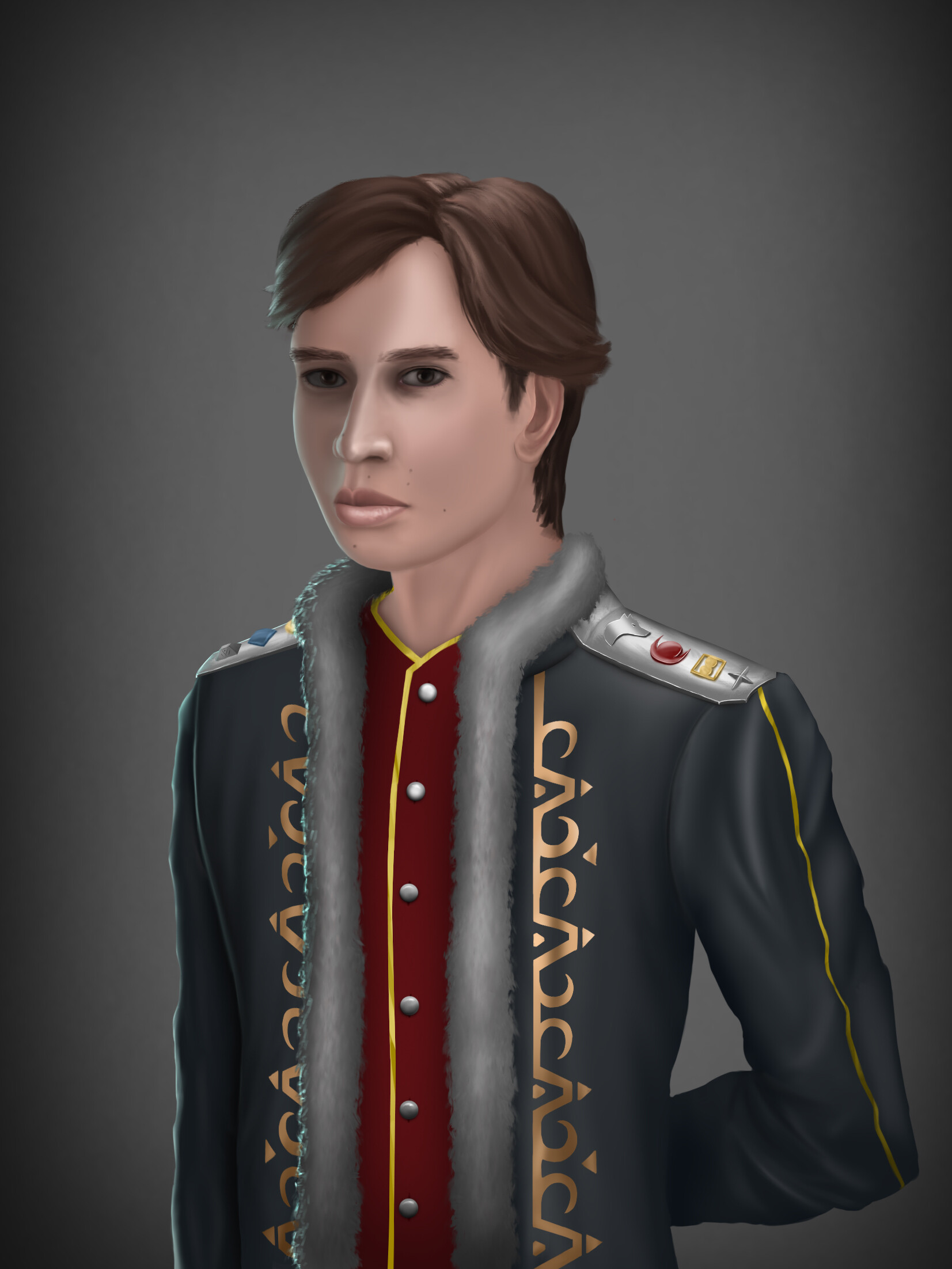 ArtStation - Great Khagan of the Galactic Khaganate