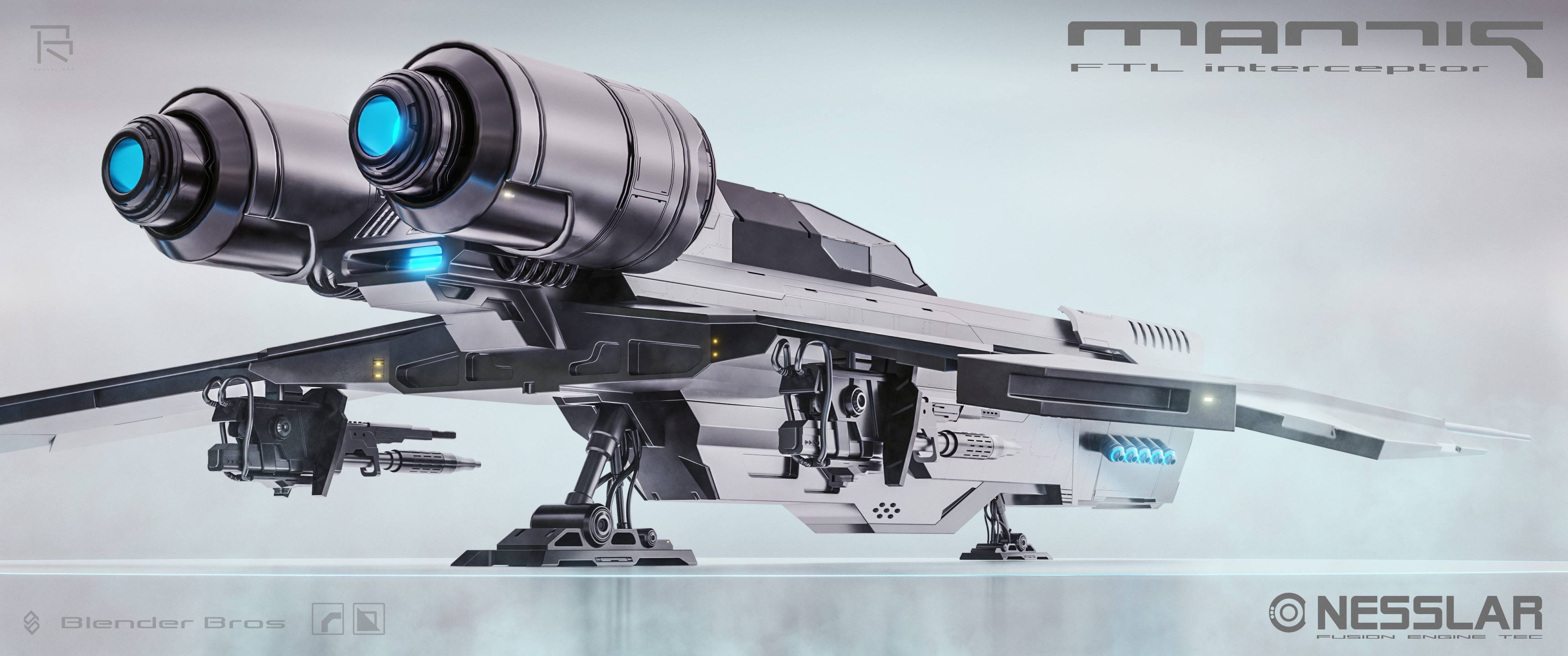 Blender Bros - SciFi Environment Concept Design - for upcoming hard ...