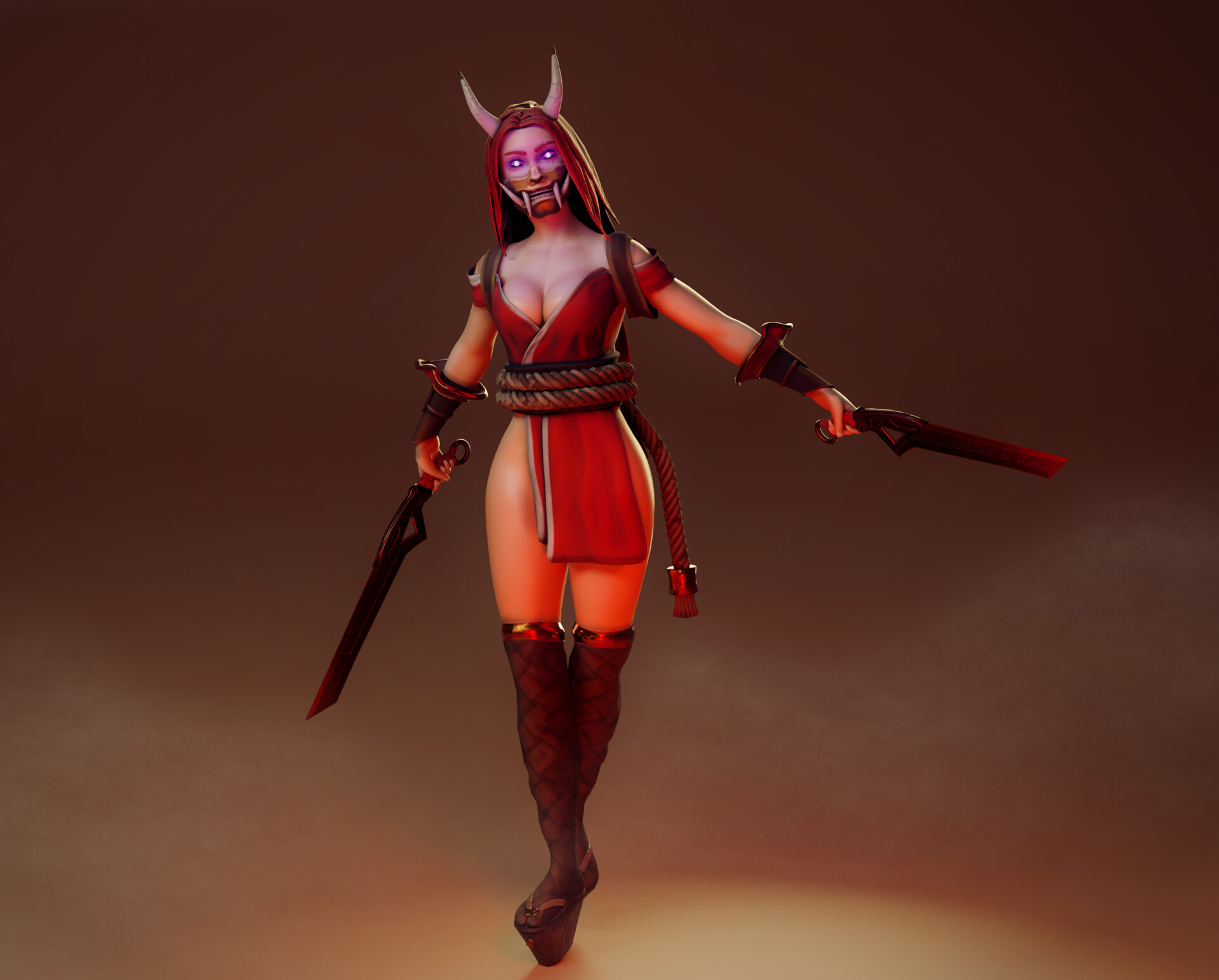 ArtStation - Oni warrior