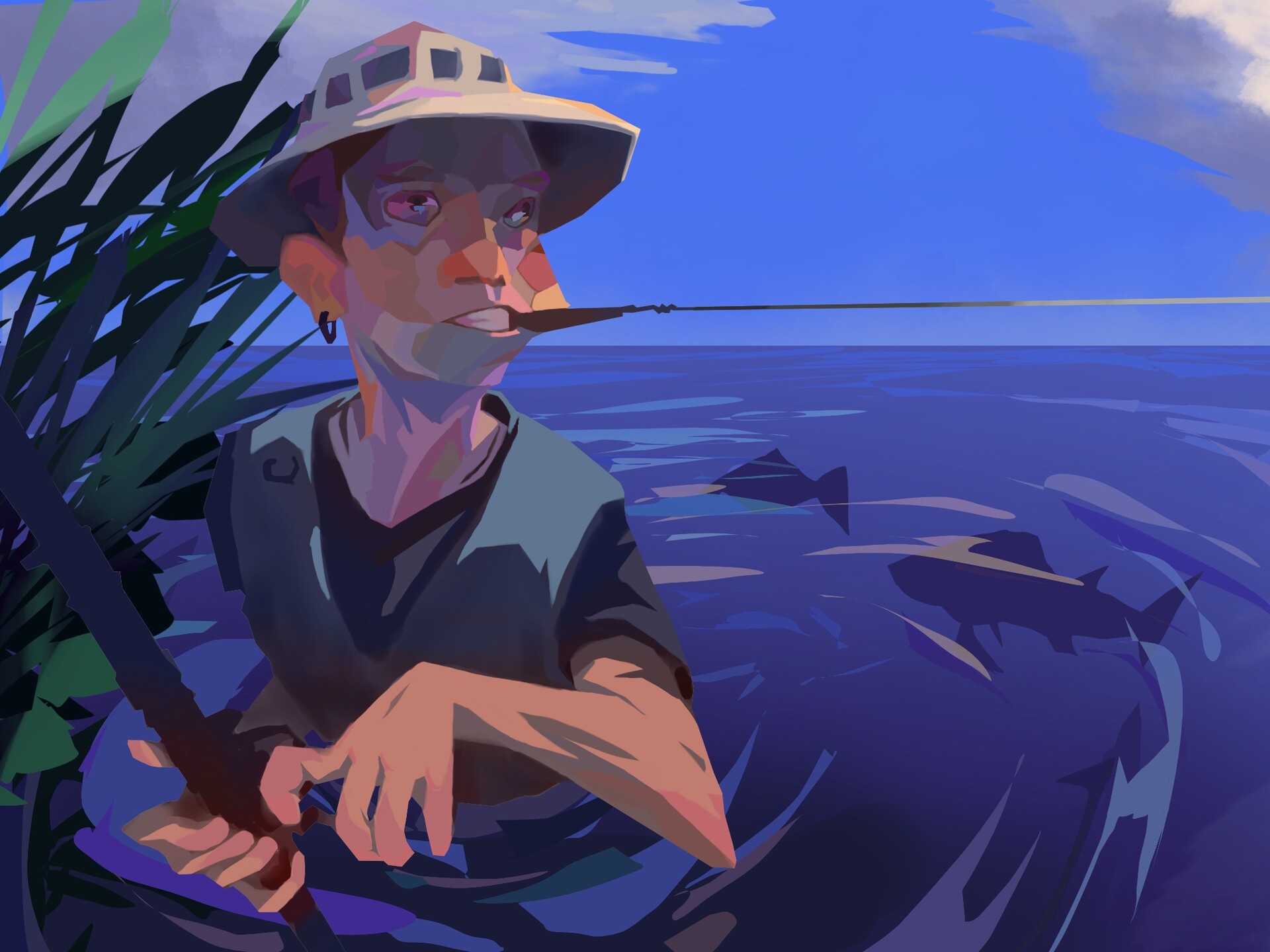 ArtStation - Sideways-Fishing
