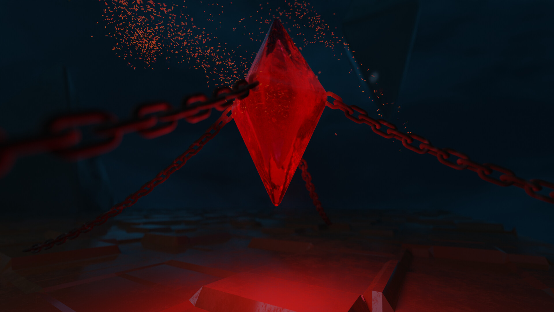 ArtStation - Low-poly crystal