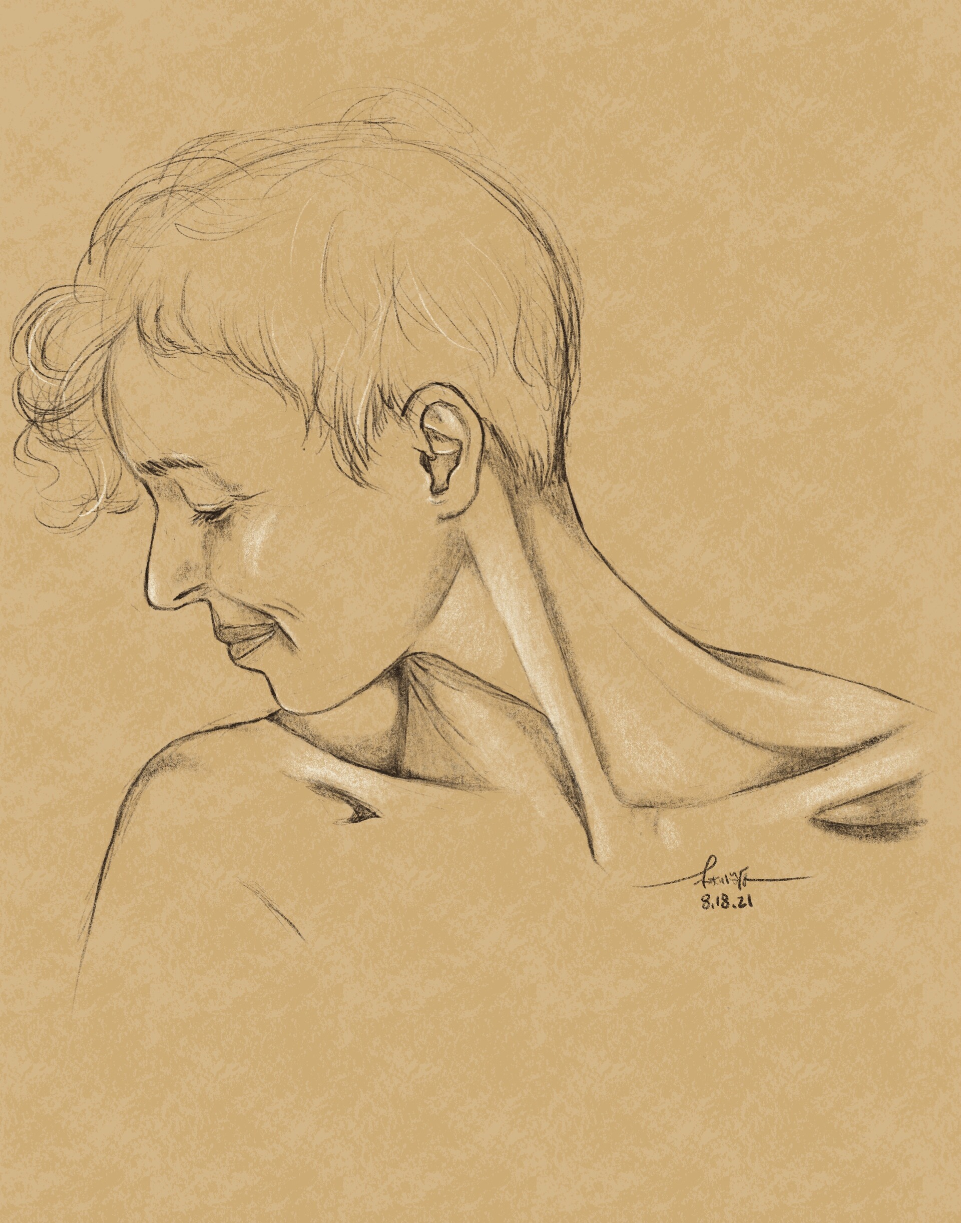 ArtStation - Neck Study