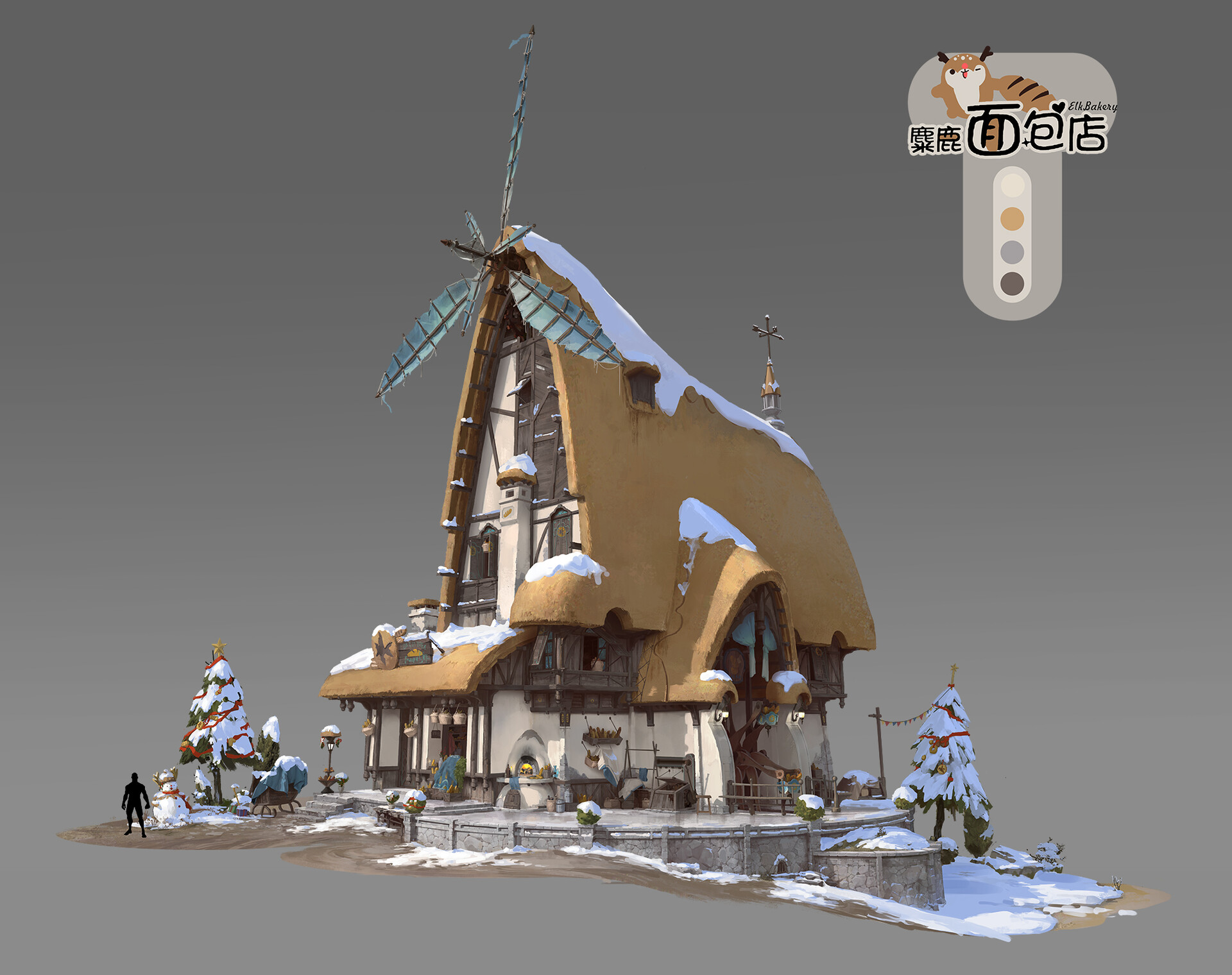 ArtStation - Medieval Bakery