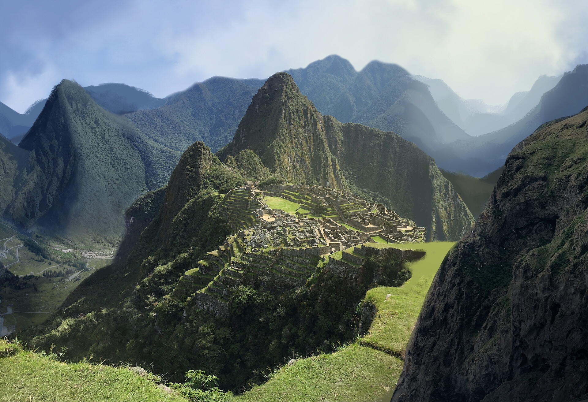 ArtStation - Machu Picchu