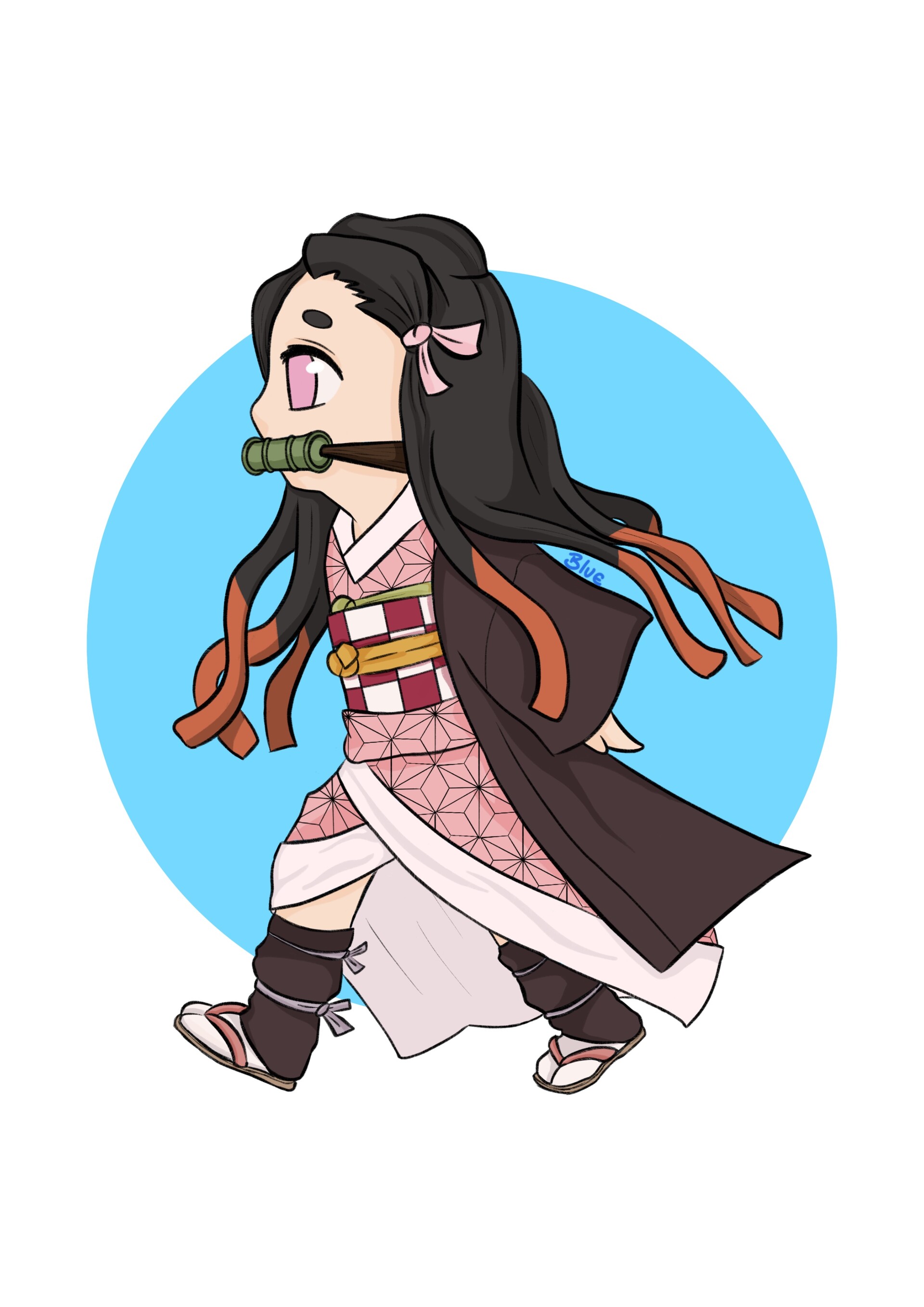 ArtStation - Nezuko of Kimetsu no Yaiba