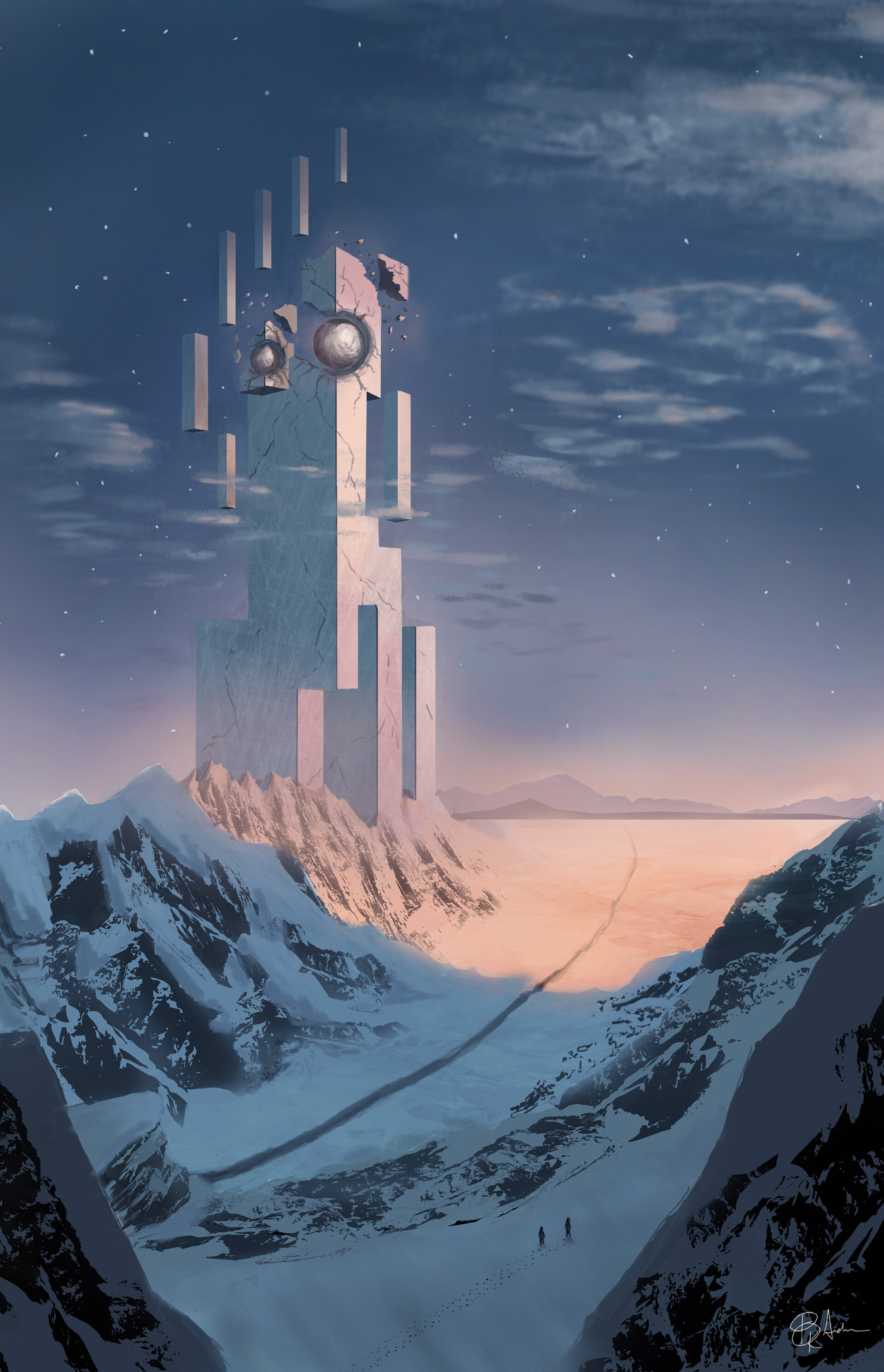 ArtStation - Winter Landscape