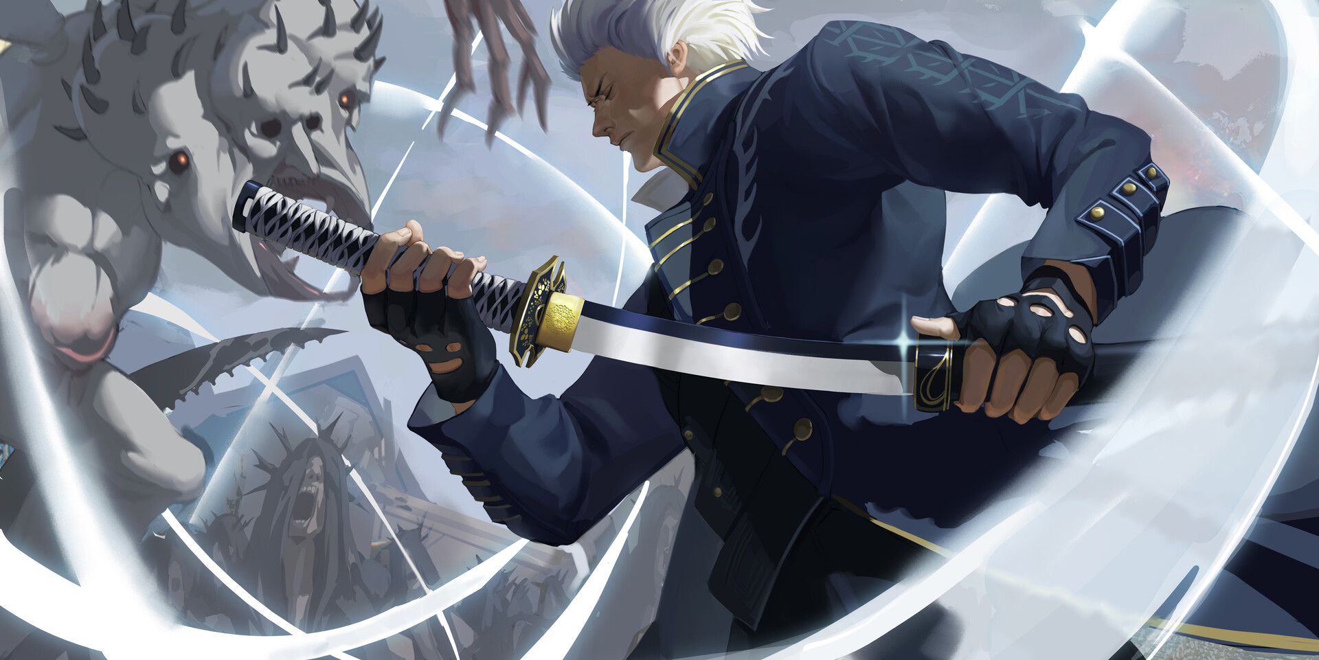 ArtStation - DMC5 Fanart