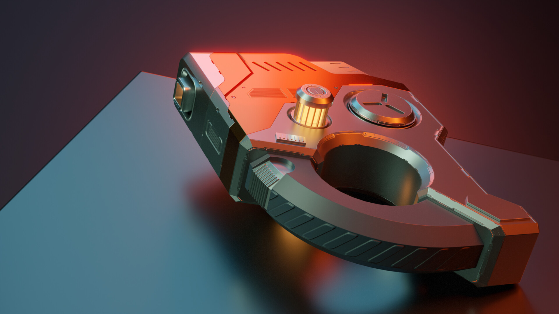 ArtStation - CEH-1 Energy Handgun