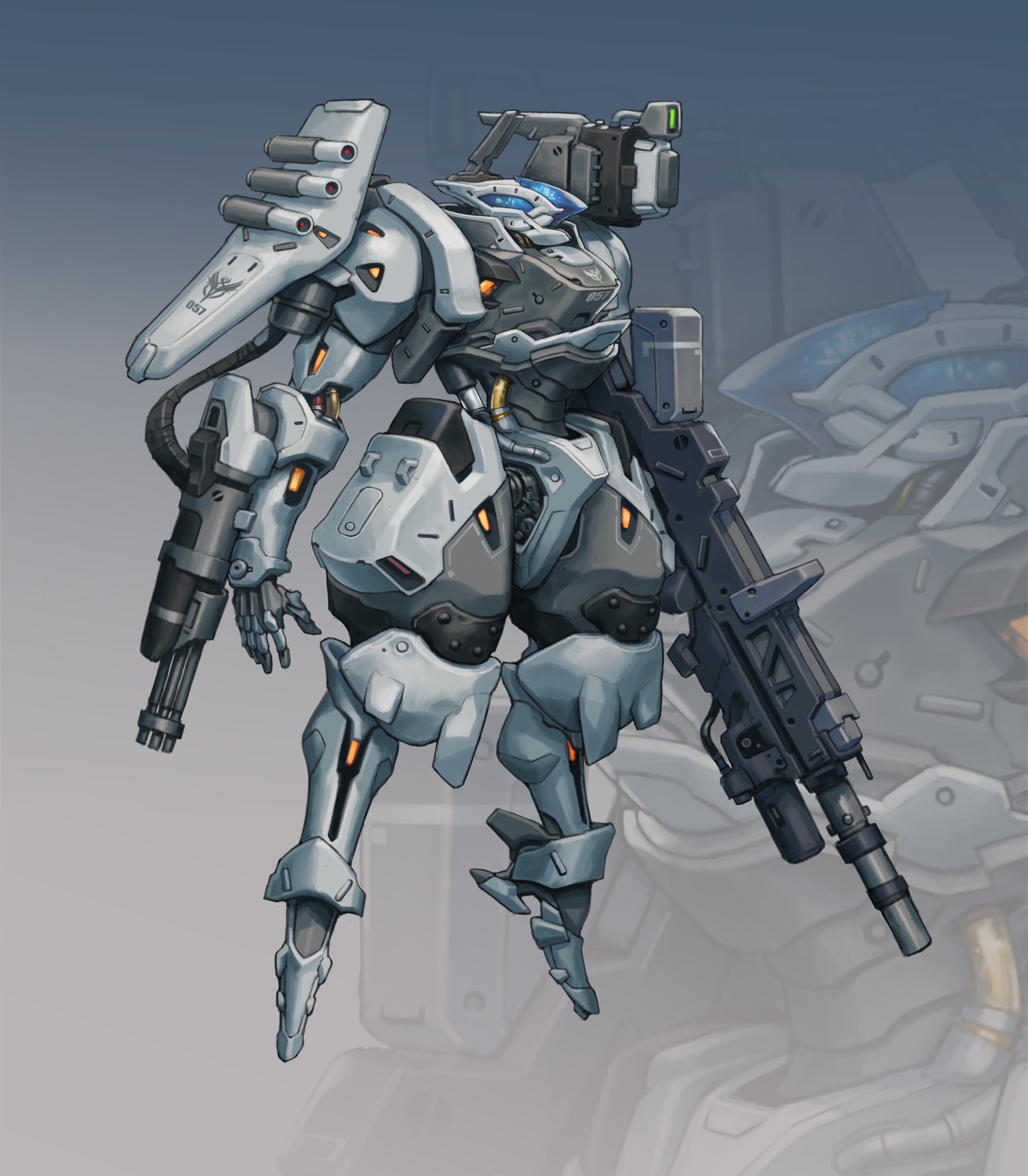 ArtStation - Heavy weapons 02 - Griffon