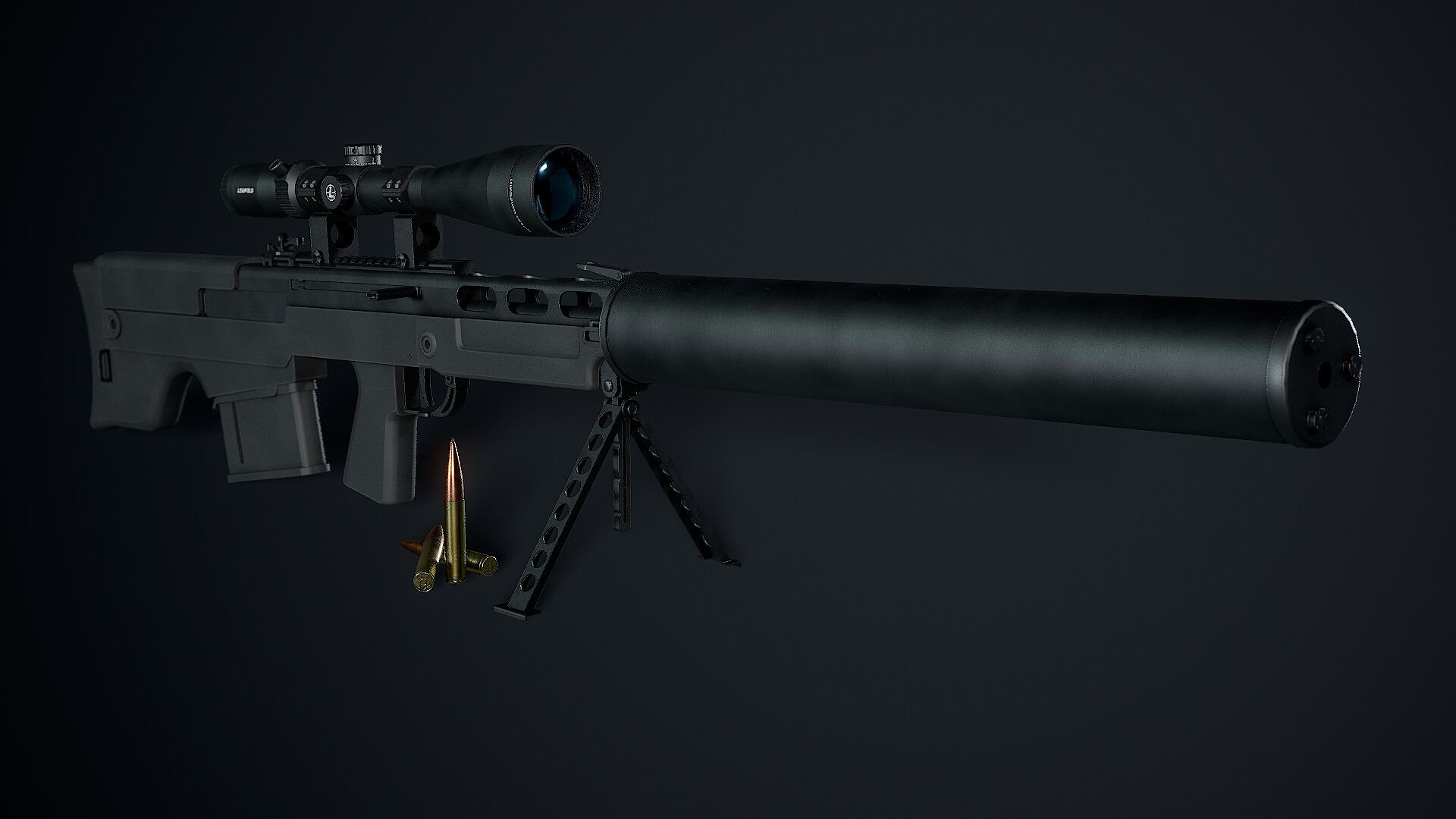 ArtStation - VKS\VSSK Sniper Rifle