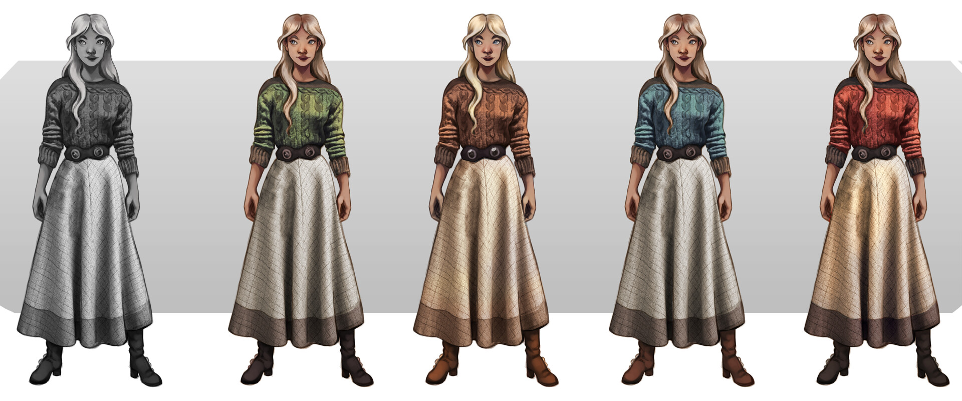 Emely Berkholz - Masquerade | Character Design