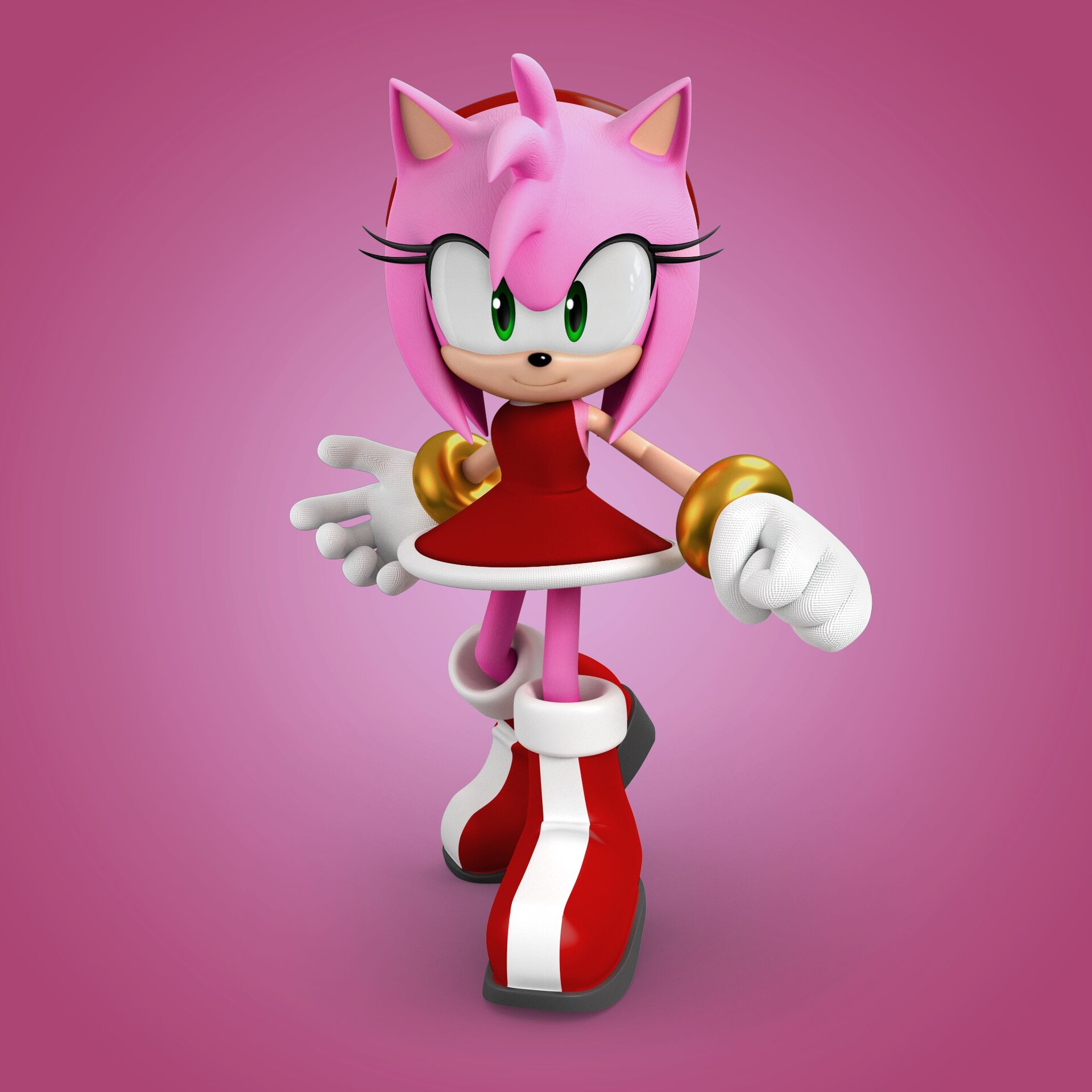 Surface Digital Sonic Forces Speed Battle Amy