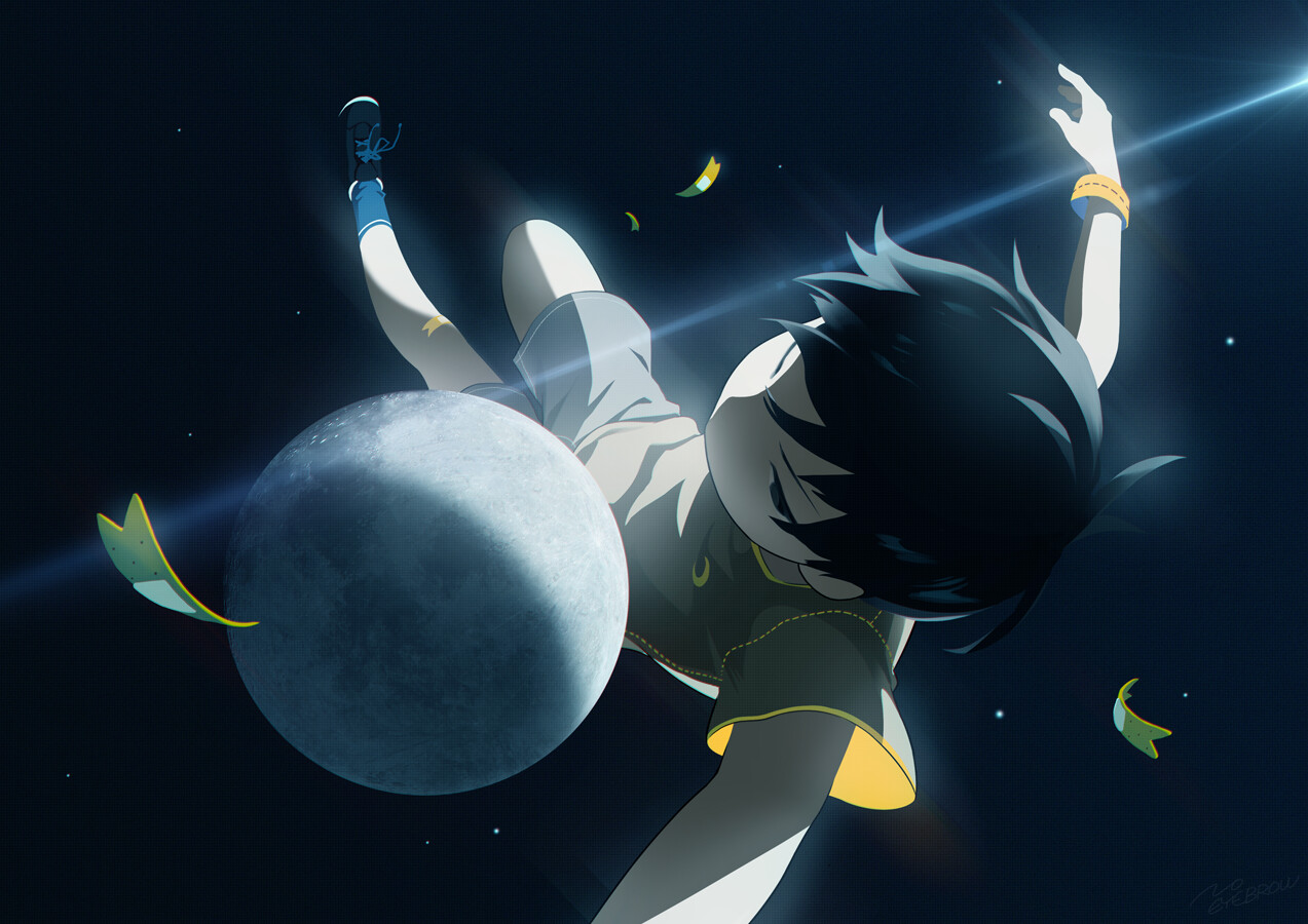 ArtStation - Moon shoot