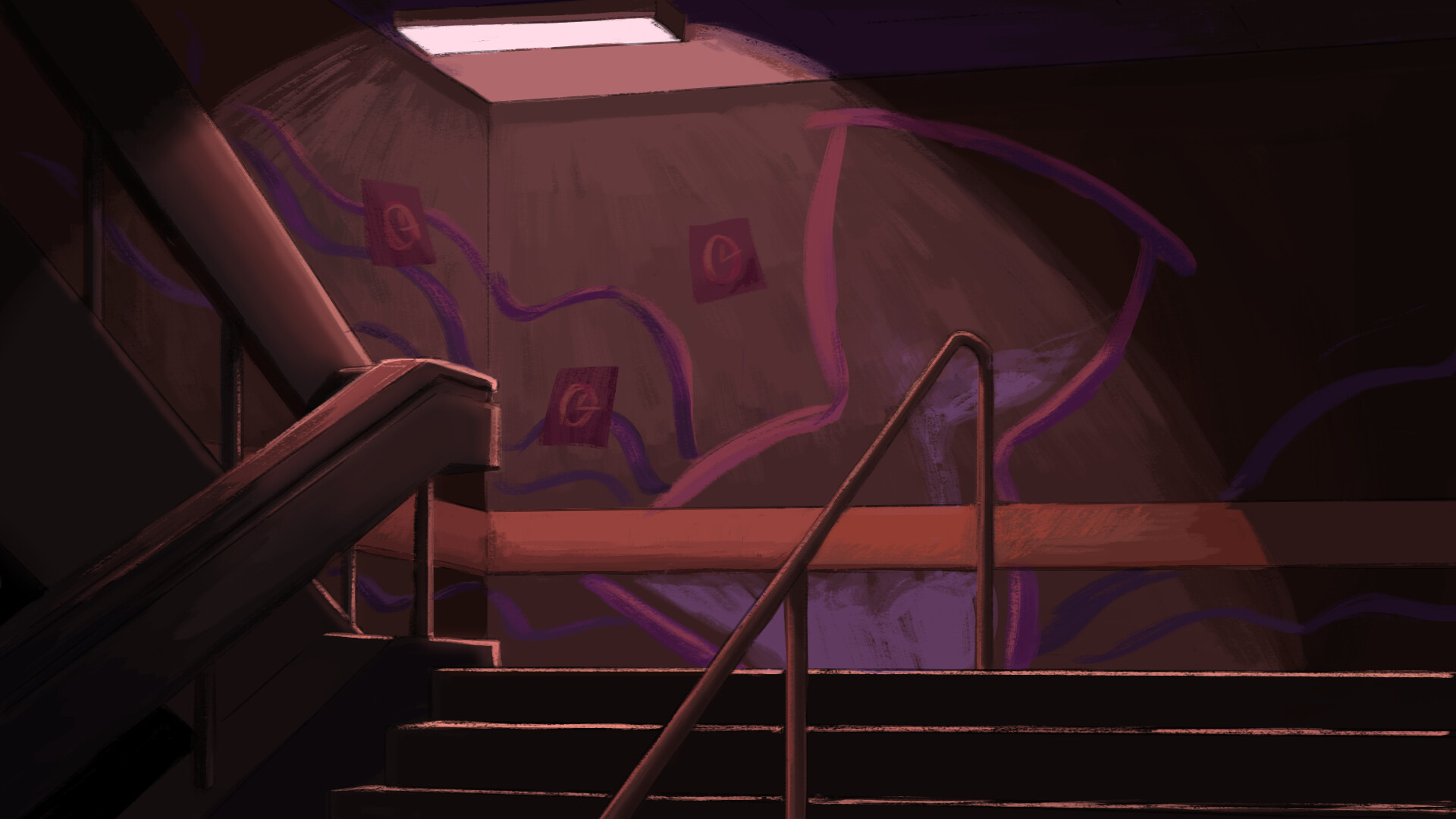 ArtStation - Background for thesis + Layout