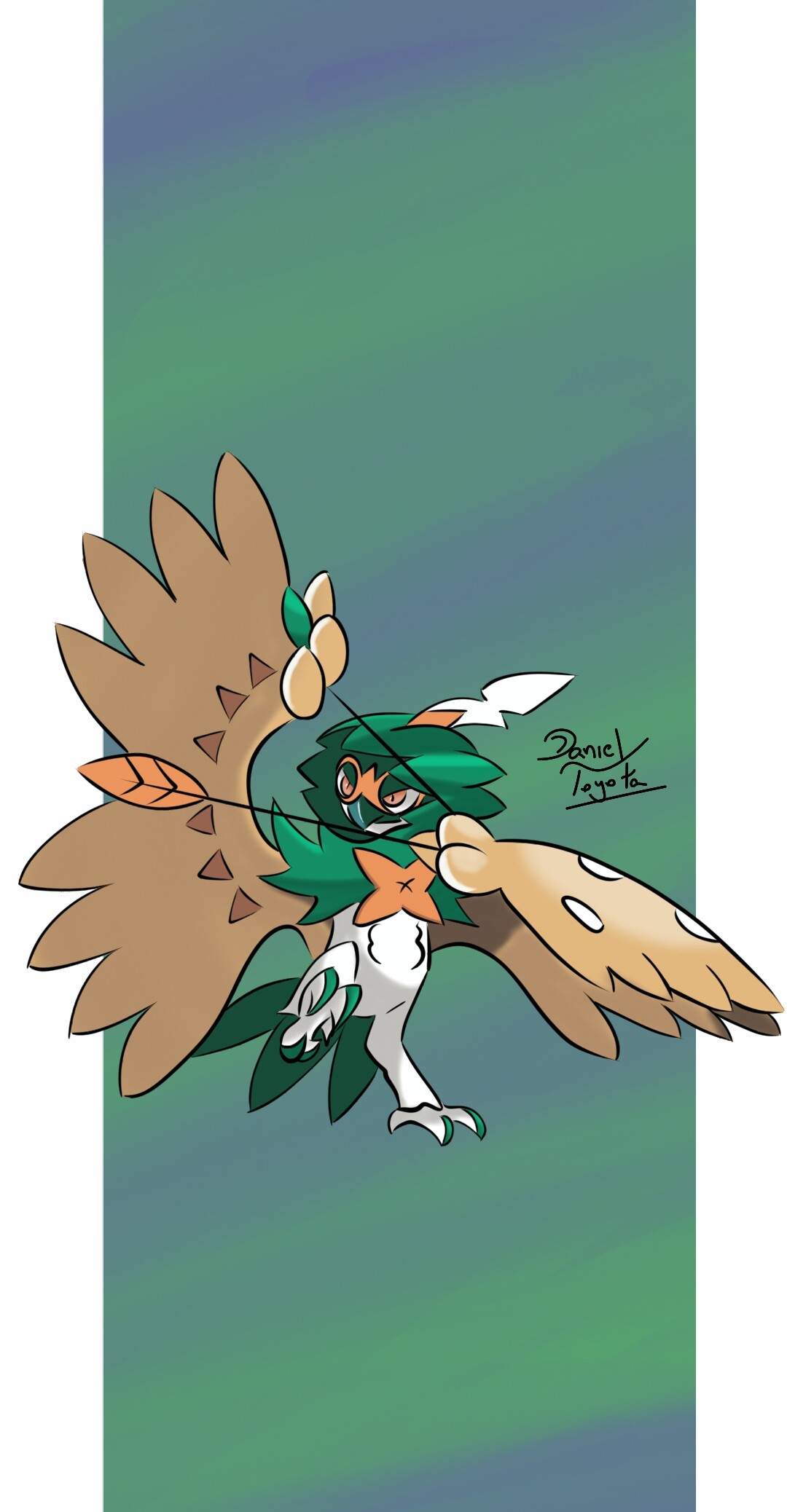 ArtStation - Decidueye - Pokémon