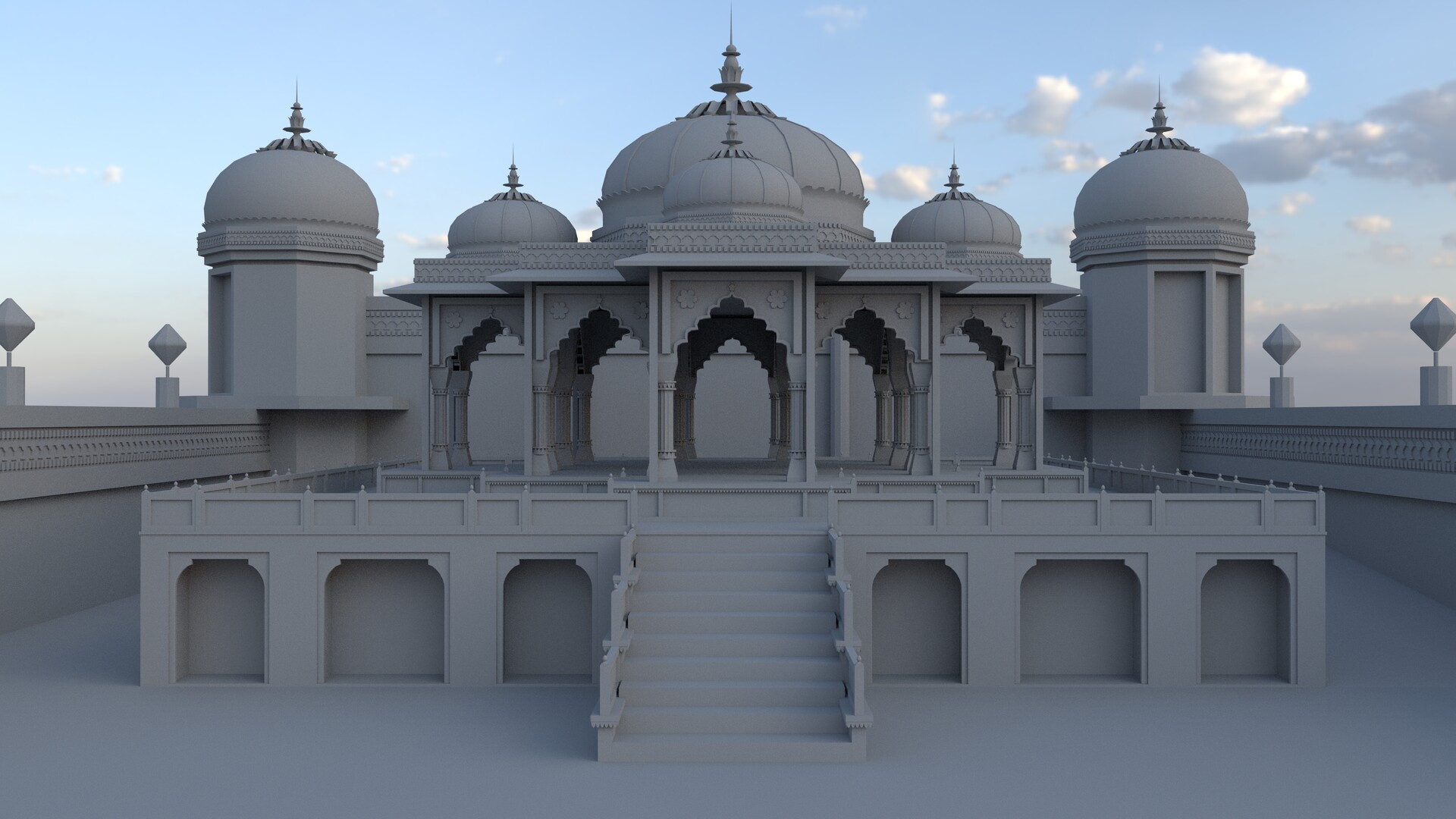 ArtStation - Temple Model
