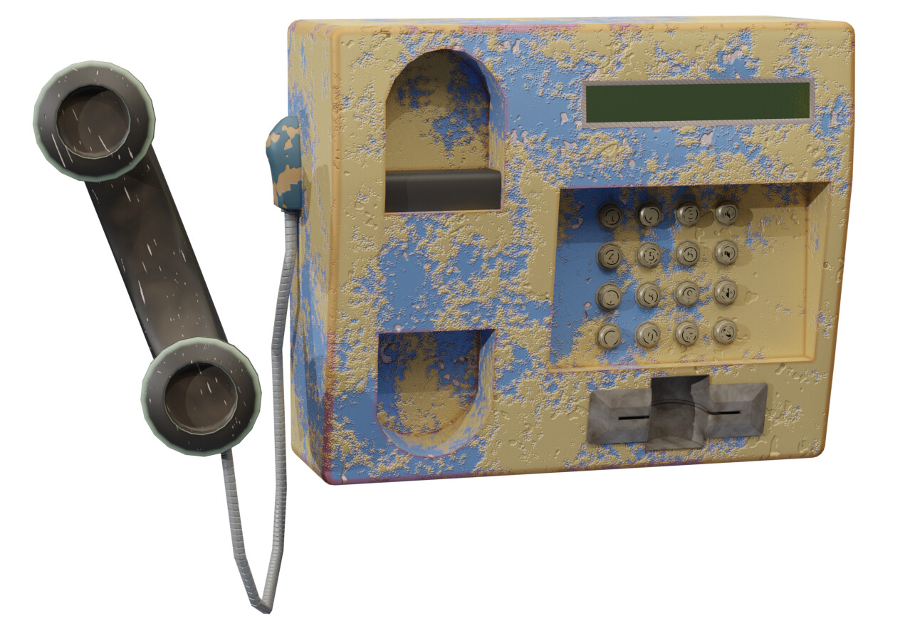 ArtStation - Public Telephone