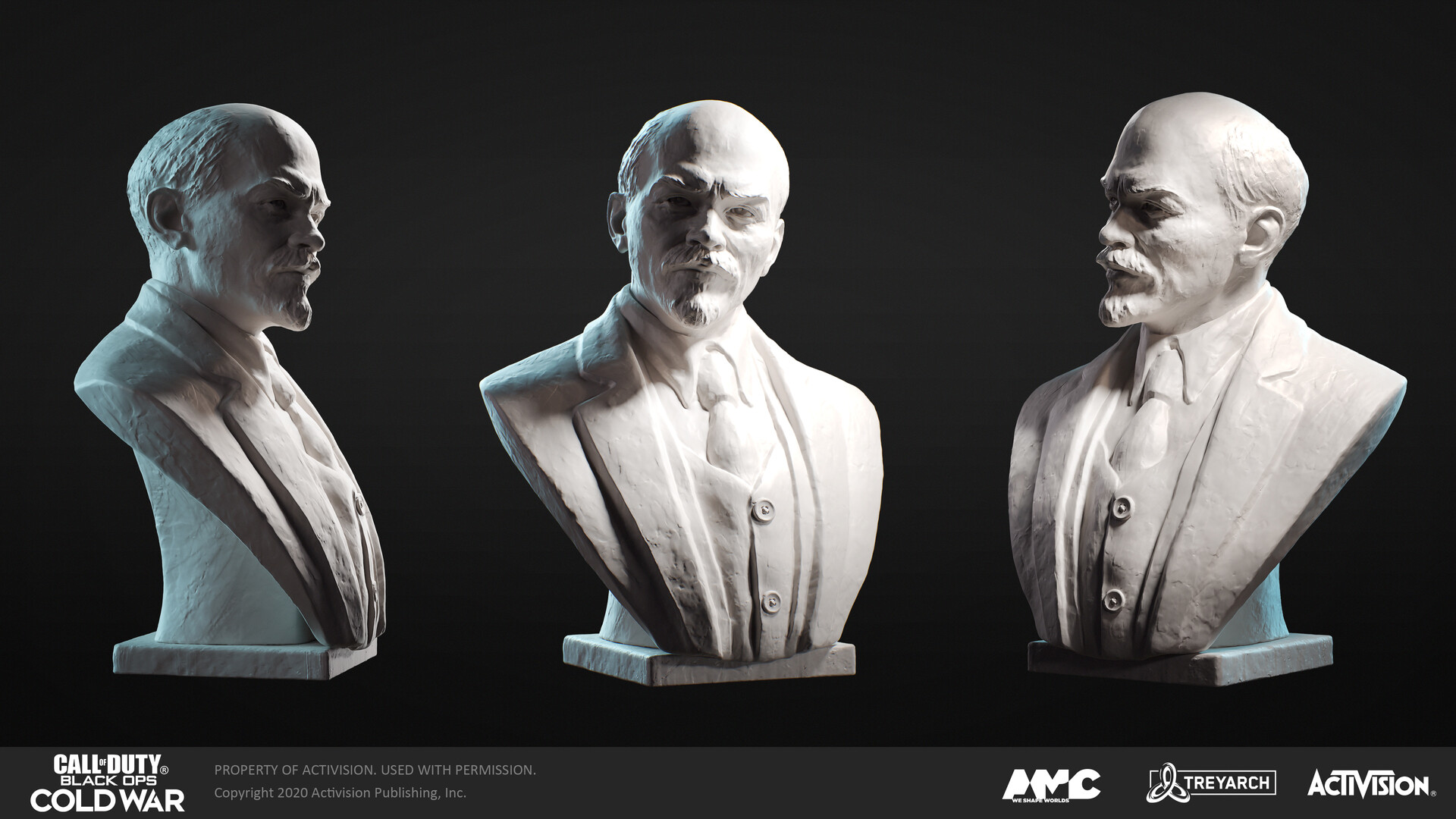 AMC Studio - Call of Duty: Black Ops Cold War - Lenin bust