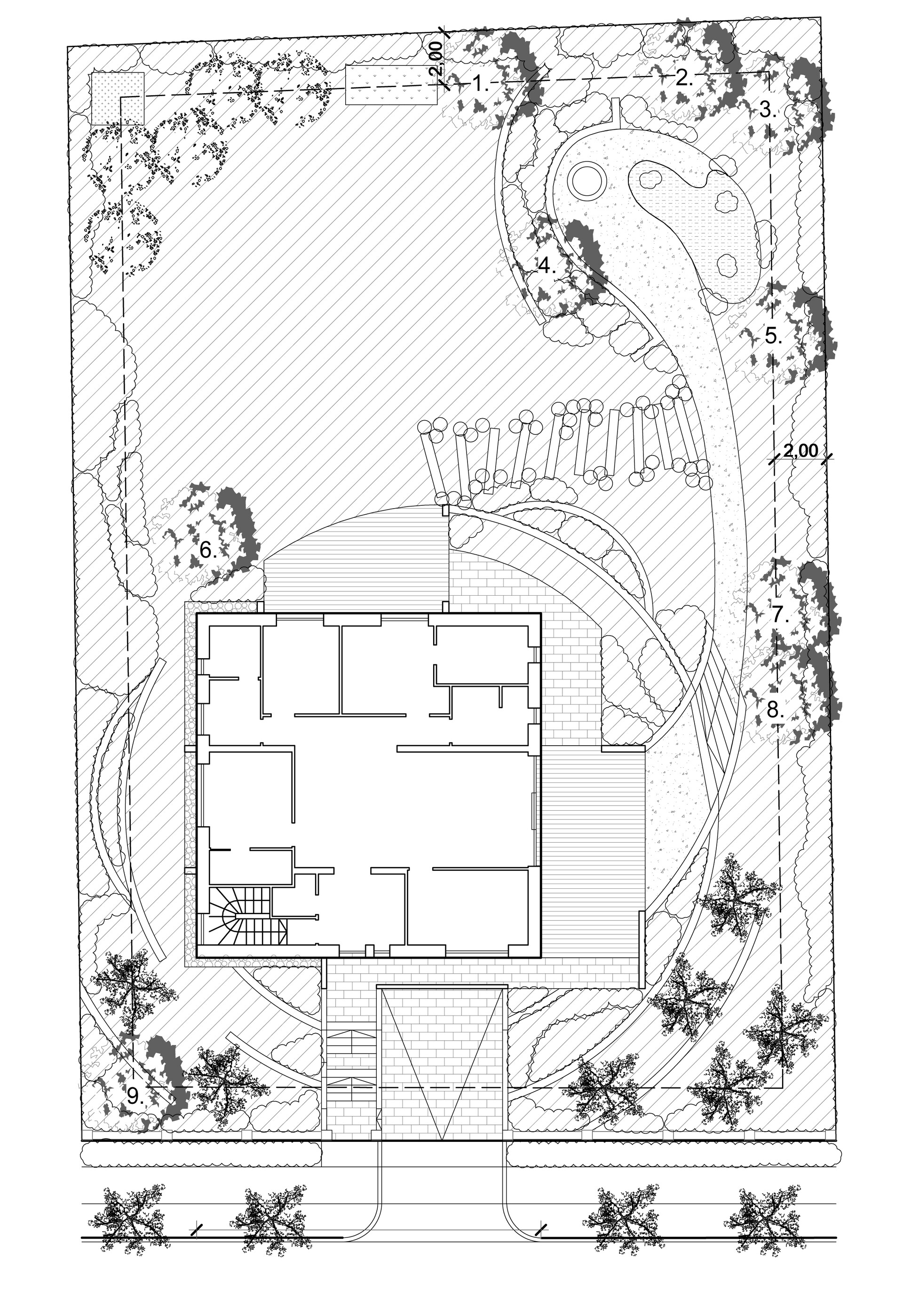 Kaufmann András - 3D House interior and exterior design based on a real ...