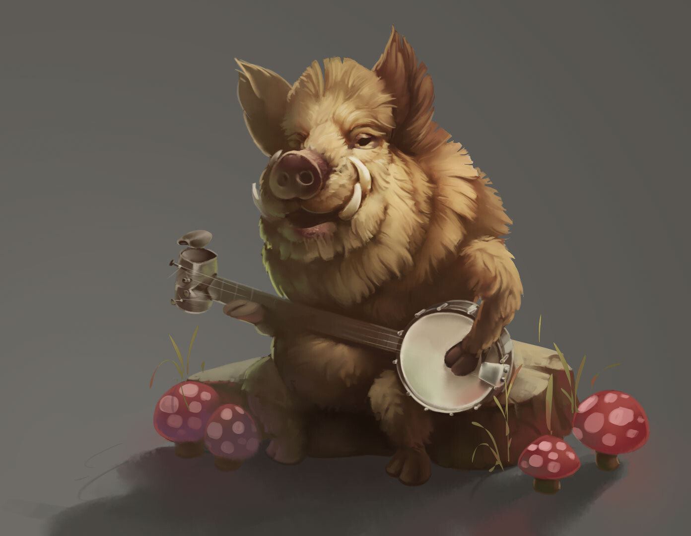 banjo pig