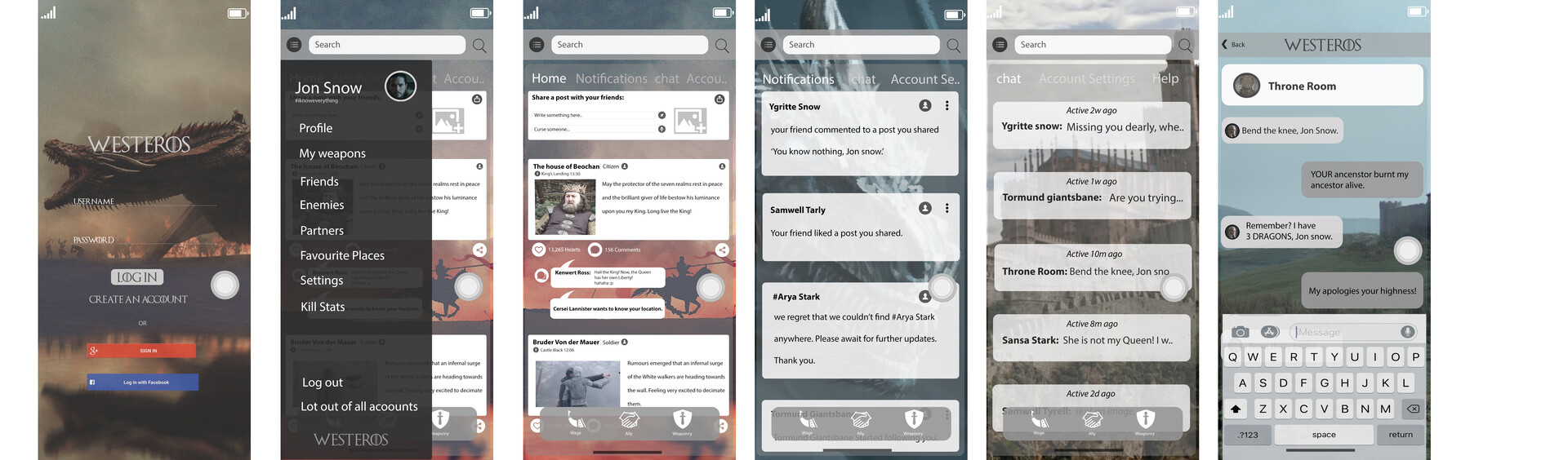 ArtStation - Fantasy User Interface Design