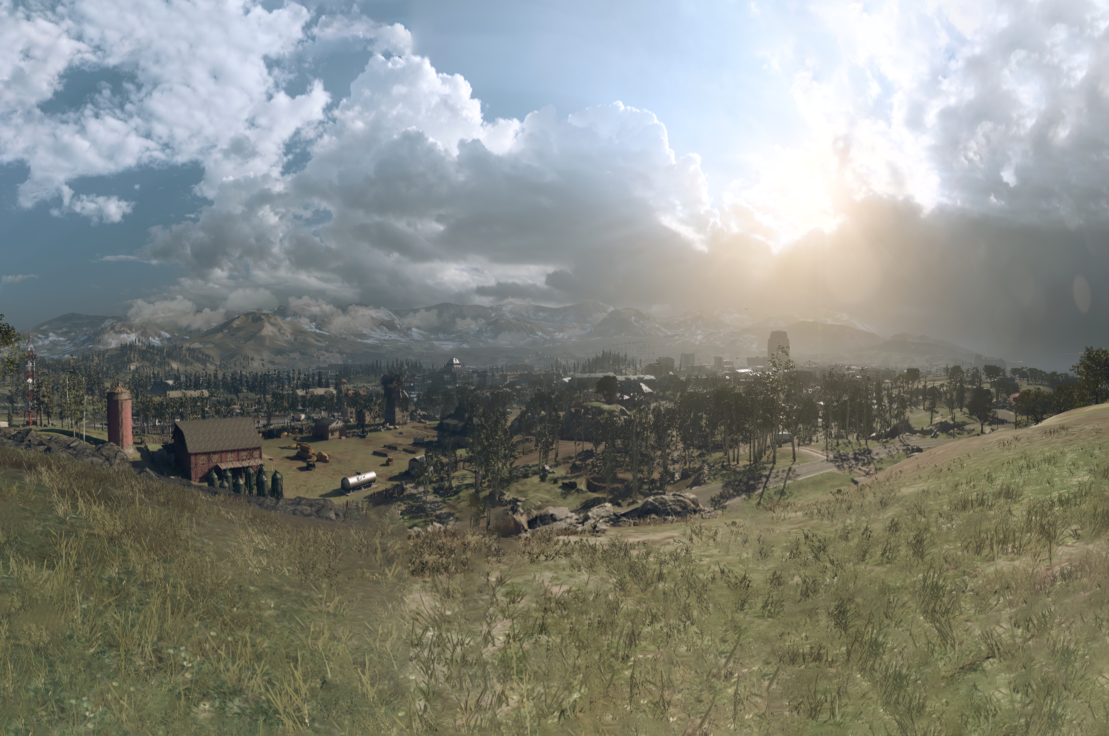 The gang having a lil' picnic in Verdansk (OC) [3840x2160] : r/wallpaper