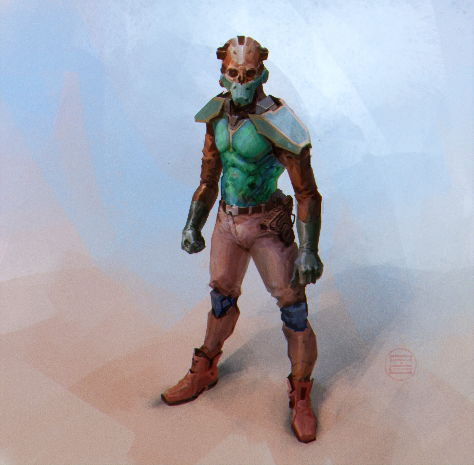 ArtStation - skull guy