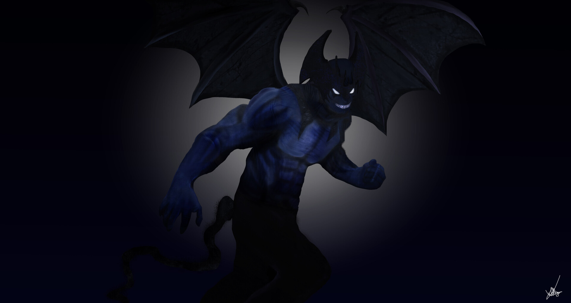 ArtStation - Devil Man Cry Baby