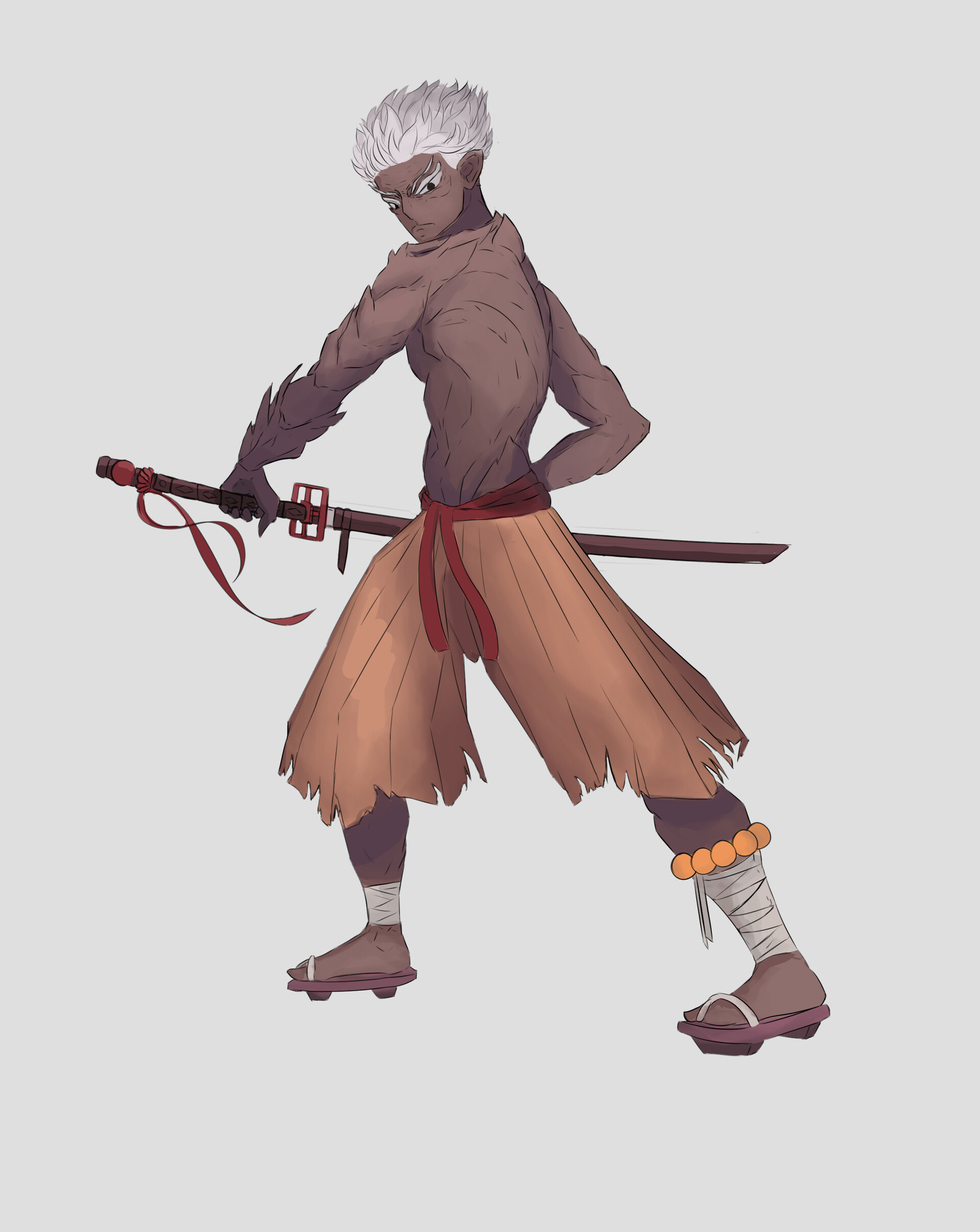 ArtStation - Demon Samurai