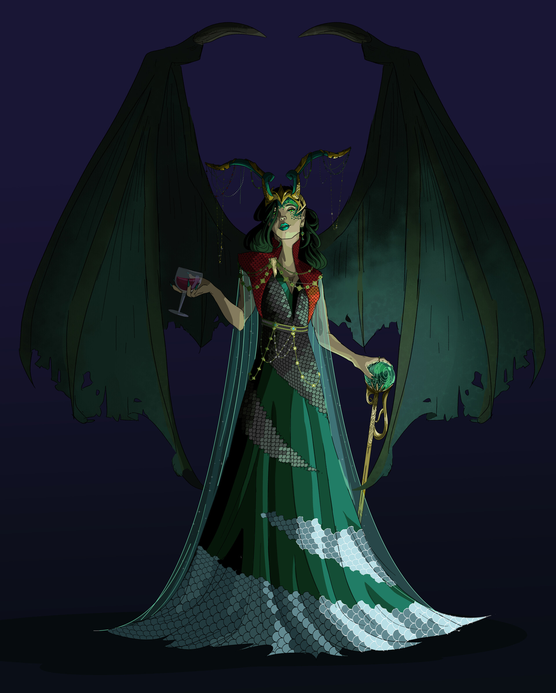 Cyrene Valantion the Blessed Lady by Elijah ArhPriest : ImaginaryNobles