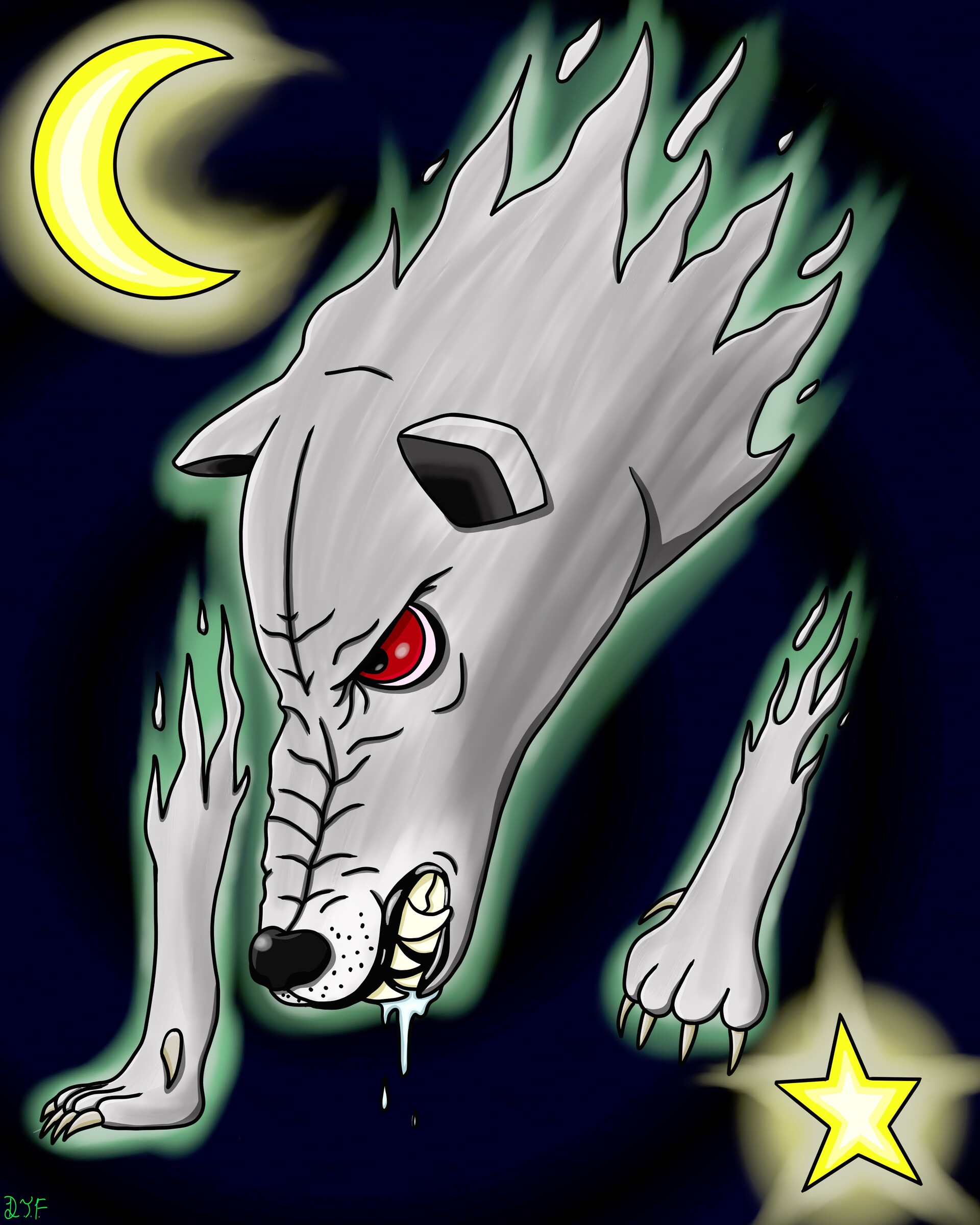 ArtStation - Spirit Wolf
