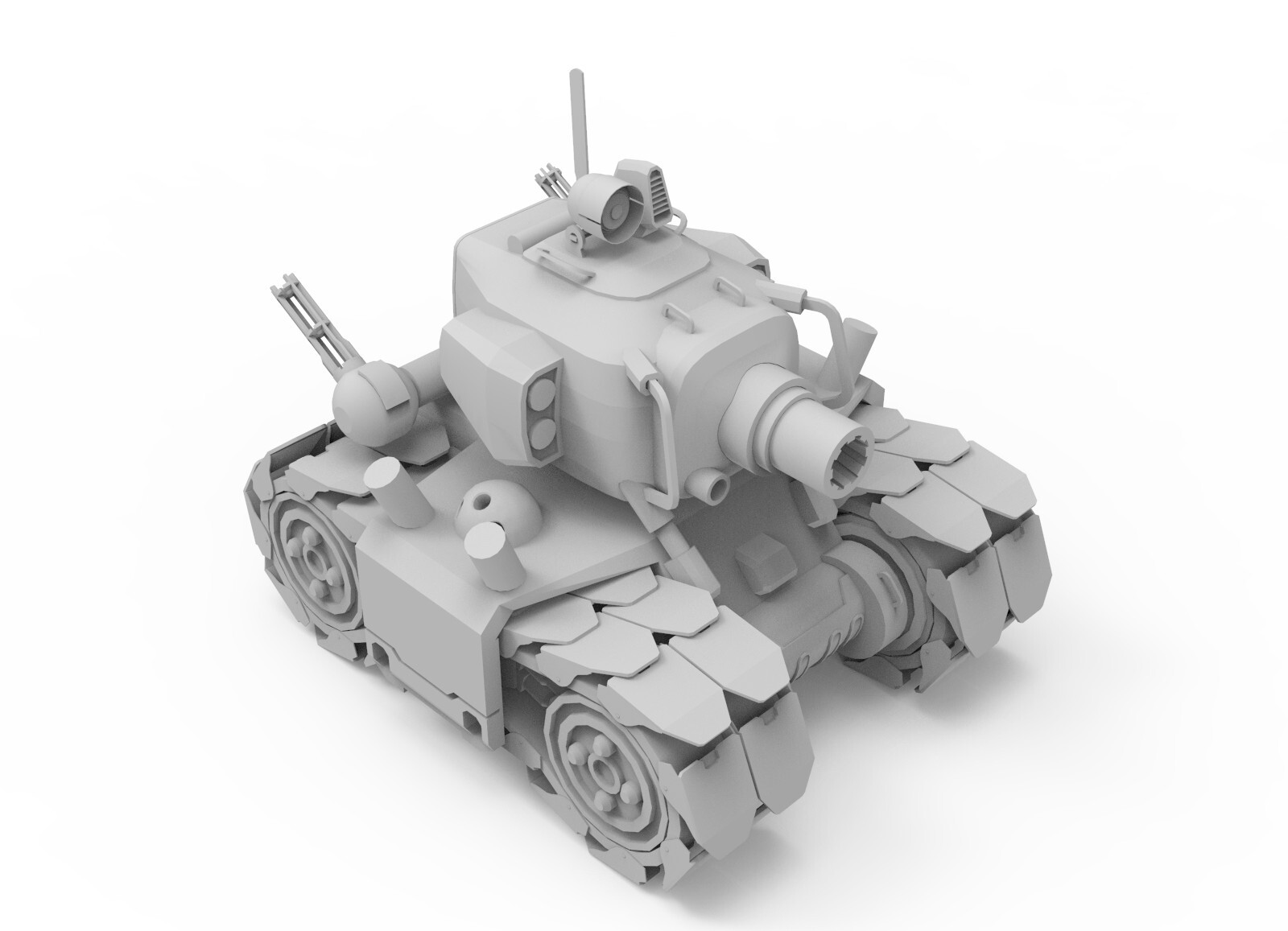 ArtStation - METAL SLUG TANK SV-001