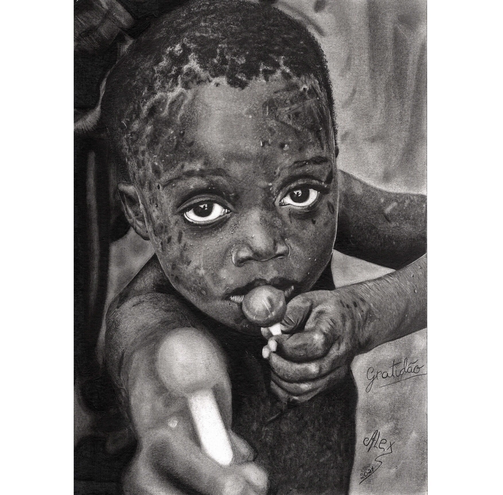 Alex gonçalves_drawing - Exciting boy drawing