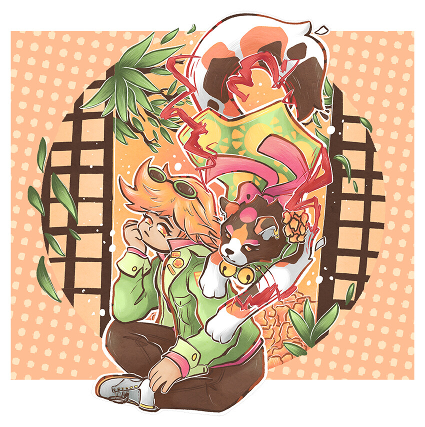 ArtStation - Tricky Cat