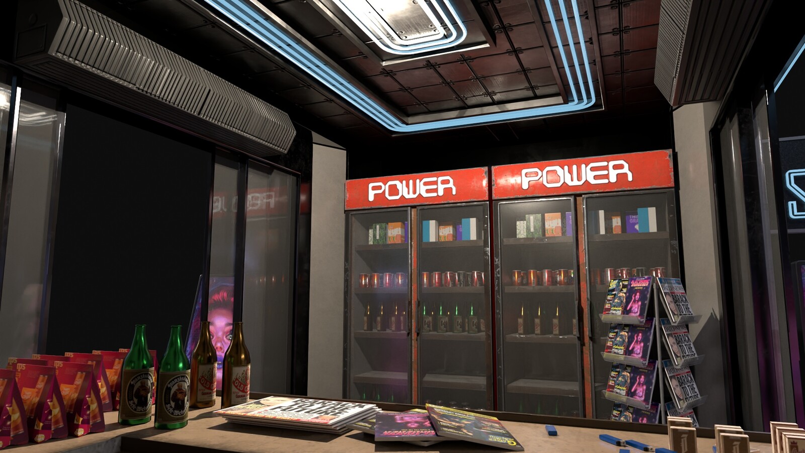 Saurabh Shankar - Cyberpunk Store