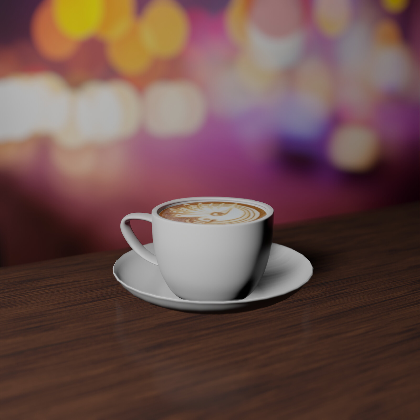 Abdudream - coffee cup 3d visualization