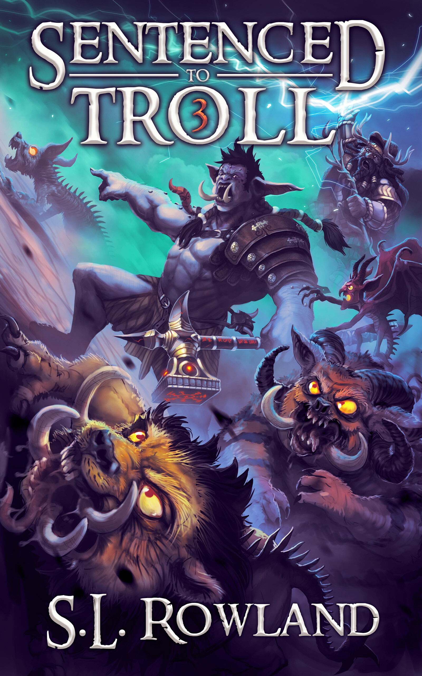 ArtStation - Sentenced to Troll 3 book cover