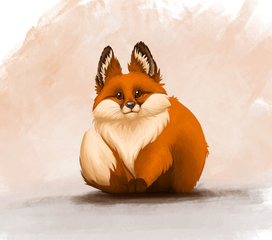 ArtStation - Chubby fox