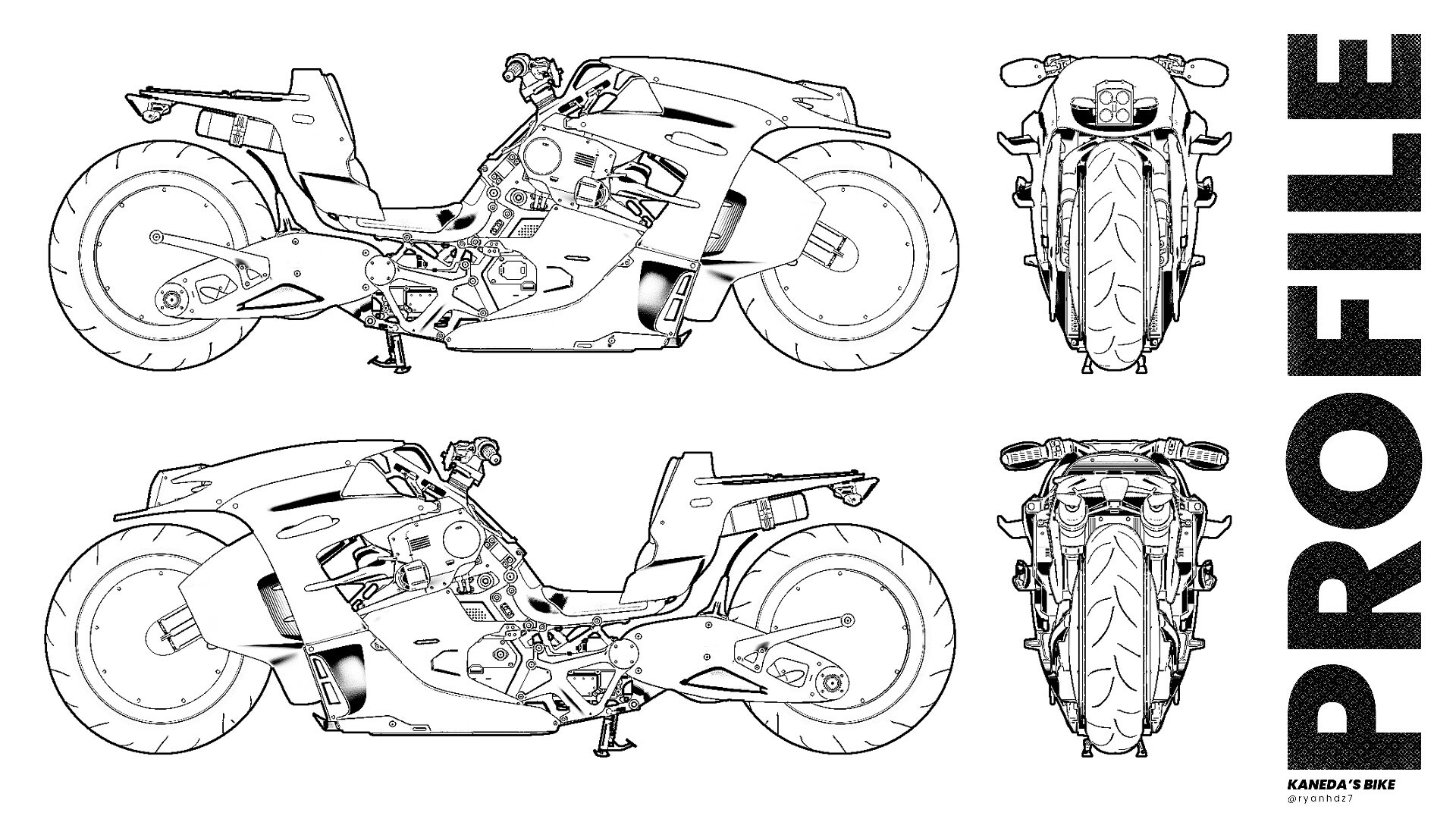 Ryan Hong - Redesign of Kaneda's Bike-Diagram