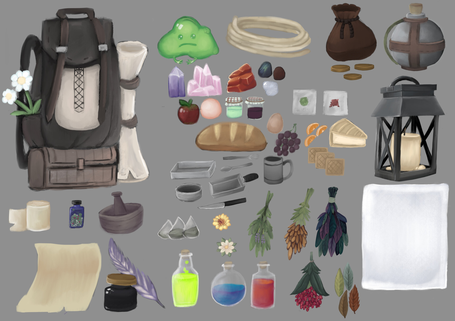 ArtStation - Healer's Pack