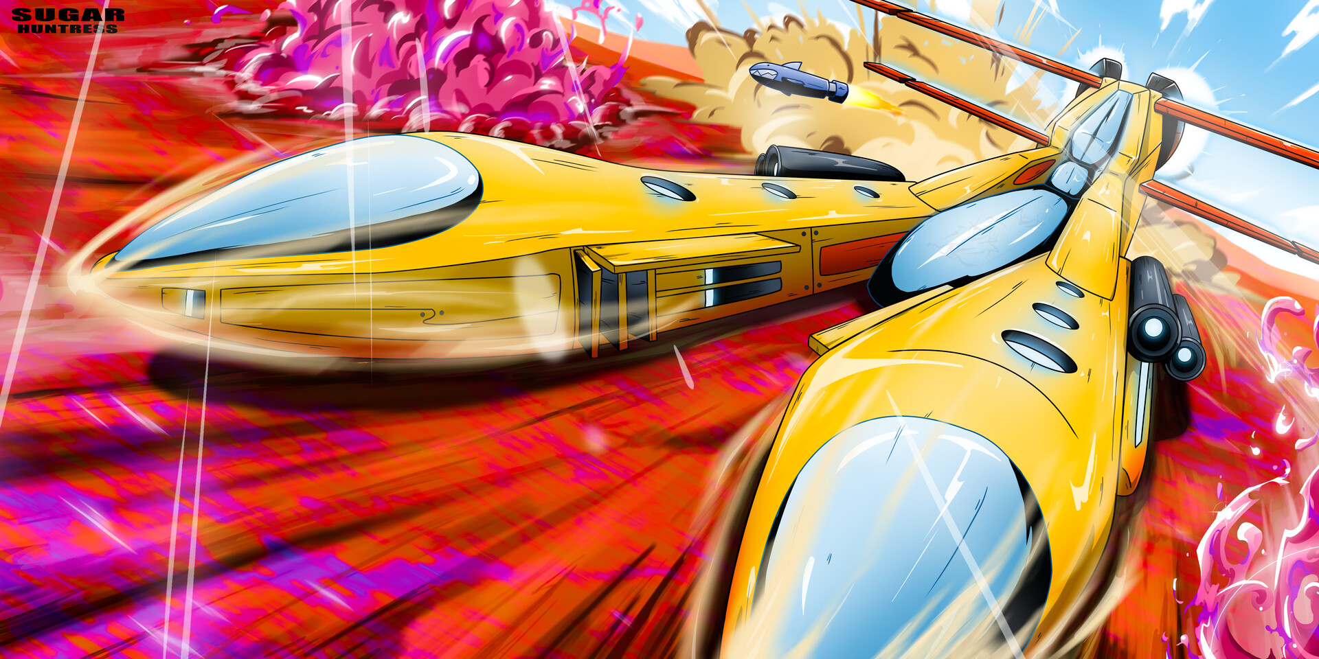 ArtStation - Air race