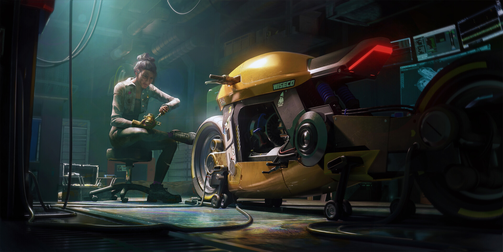 ArtStation - Adrenaline - Graduation Project - Keyframes - Part 3