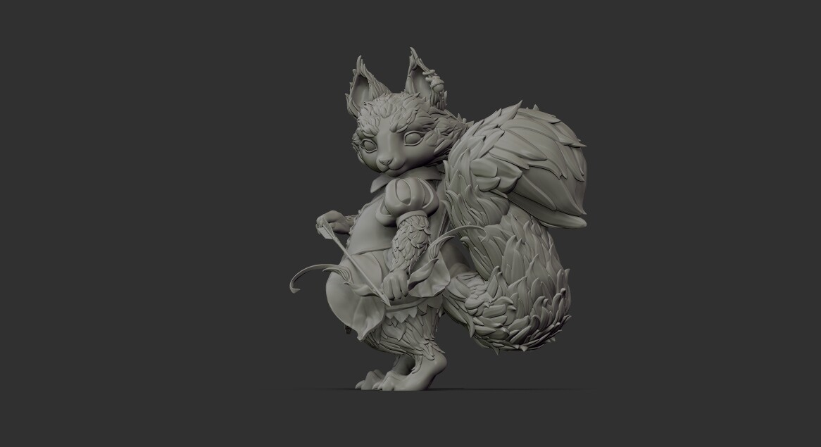 Alexandra Tihonya - Squirrel-archer (Redwall)