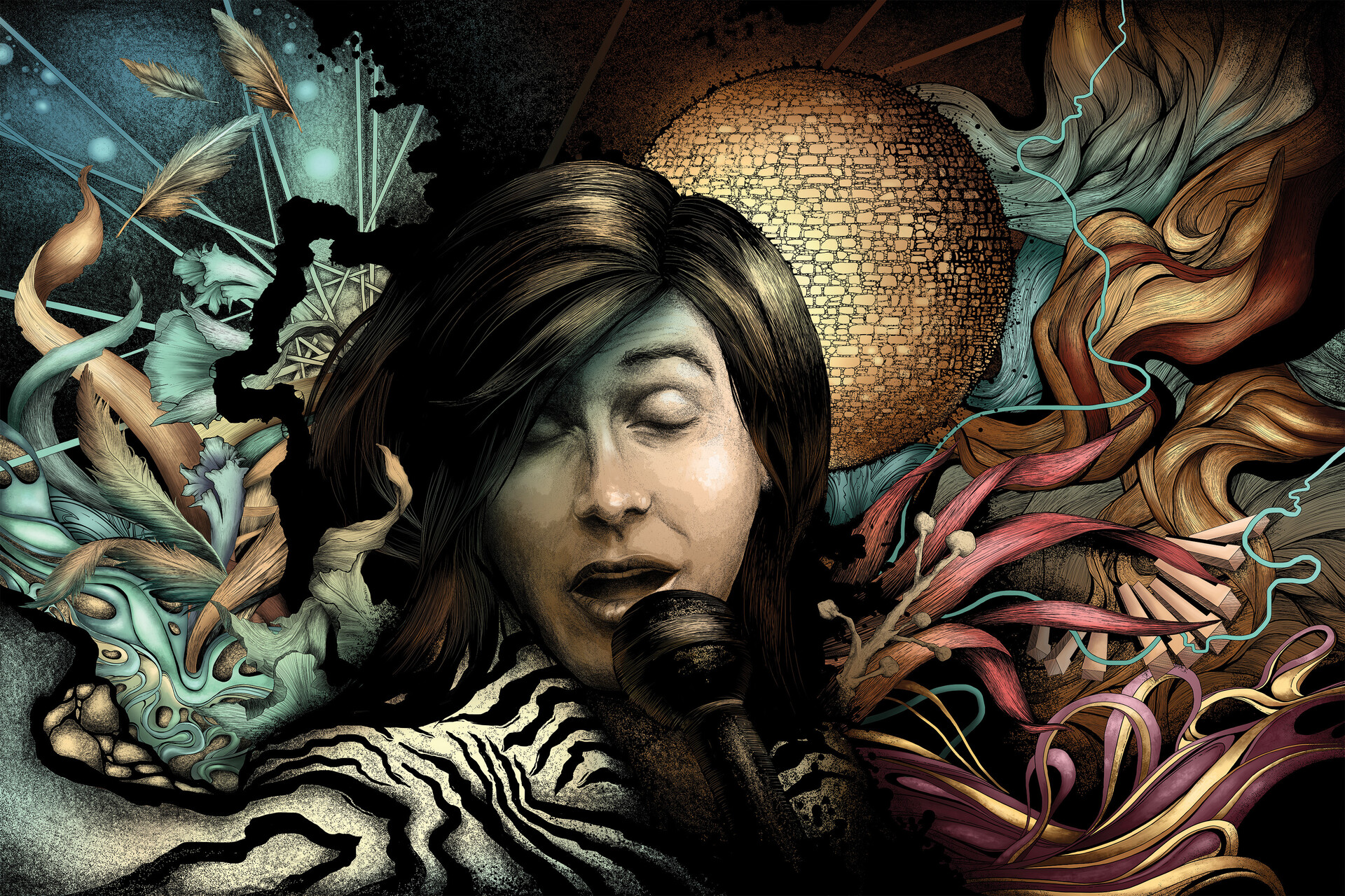 ArtStation - Bryan Ferry / Roxy Music 1972