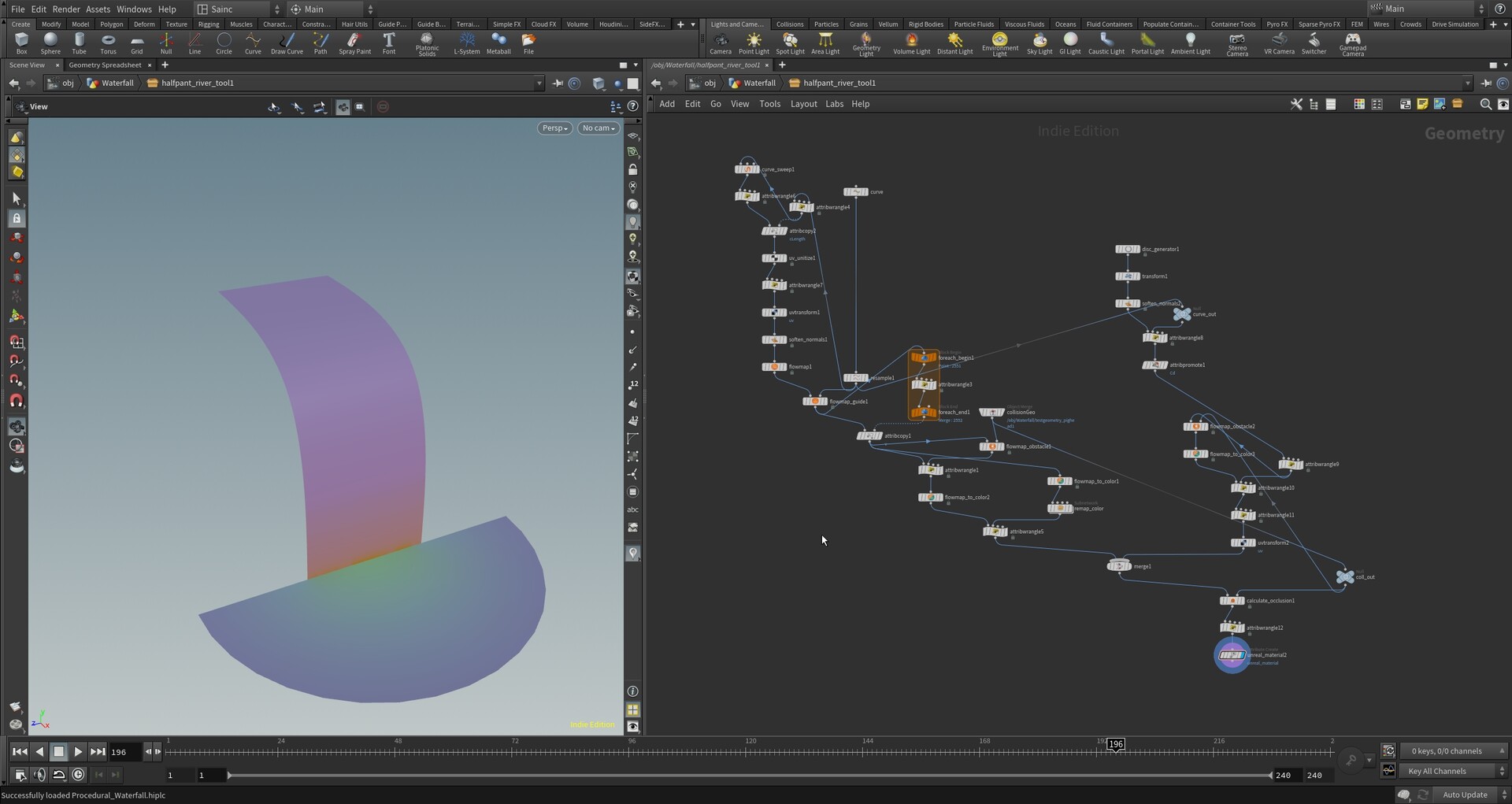 Shounak Mandal - UE4 & Houdini Waterfall Shounak Mandal - UE4 & Houdini Waterfall